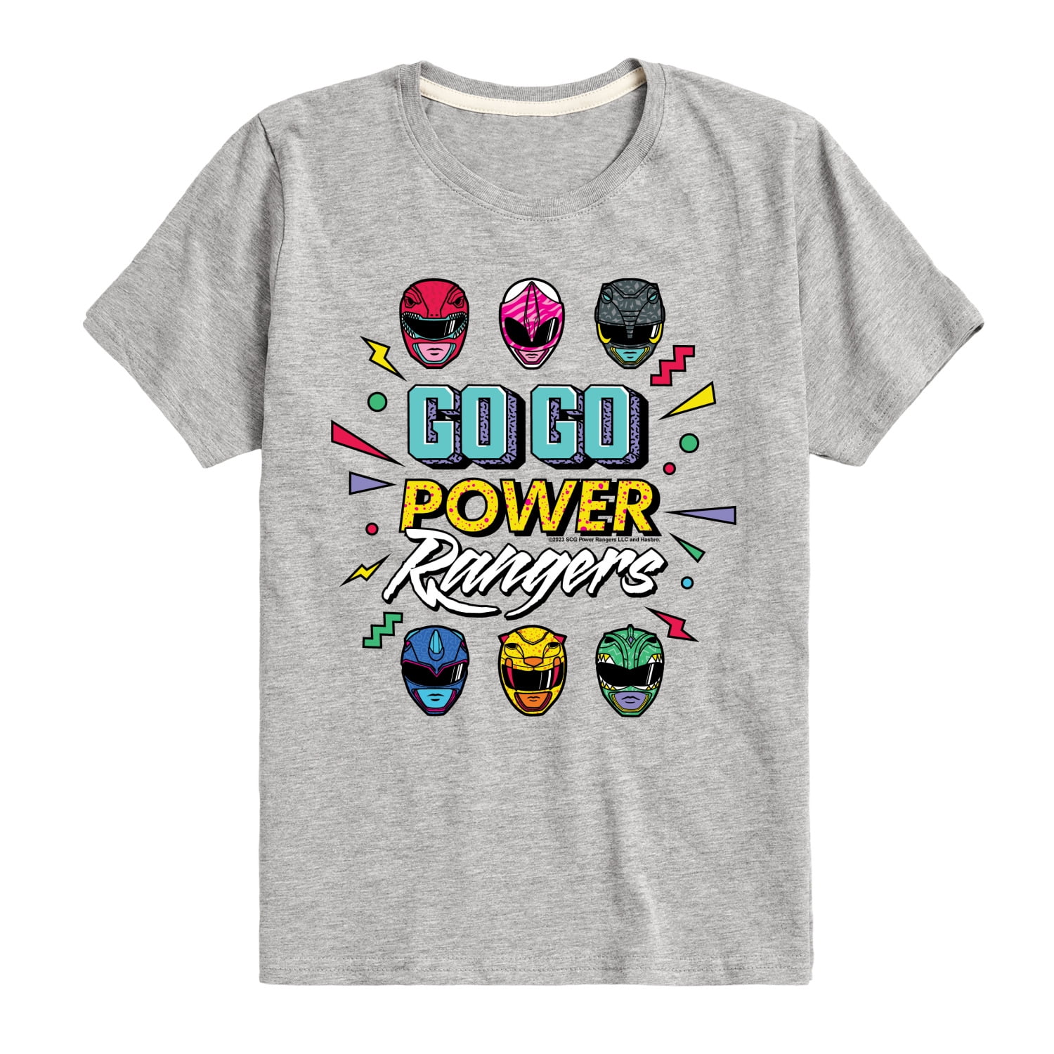 Power Rangers - Go Go Power Rangers - Boy's Short Sleeve Tee - Walmart.com