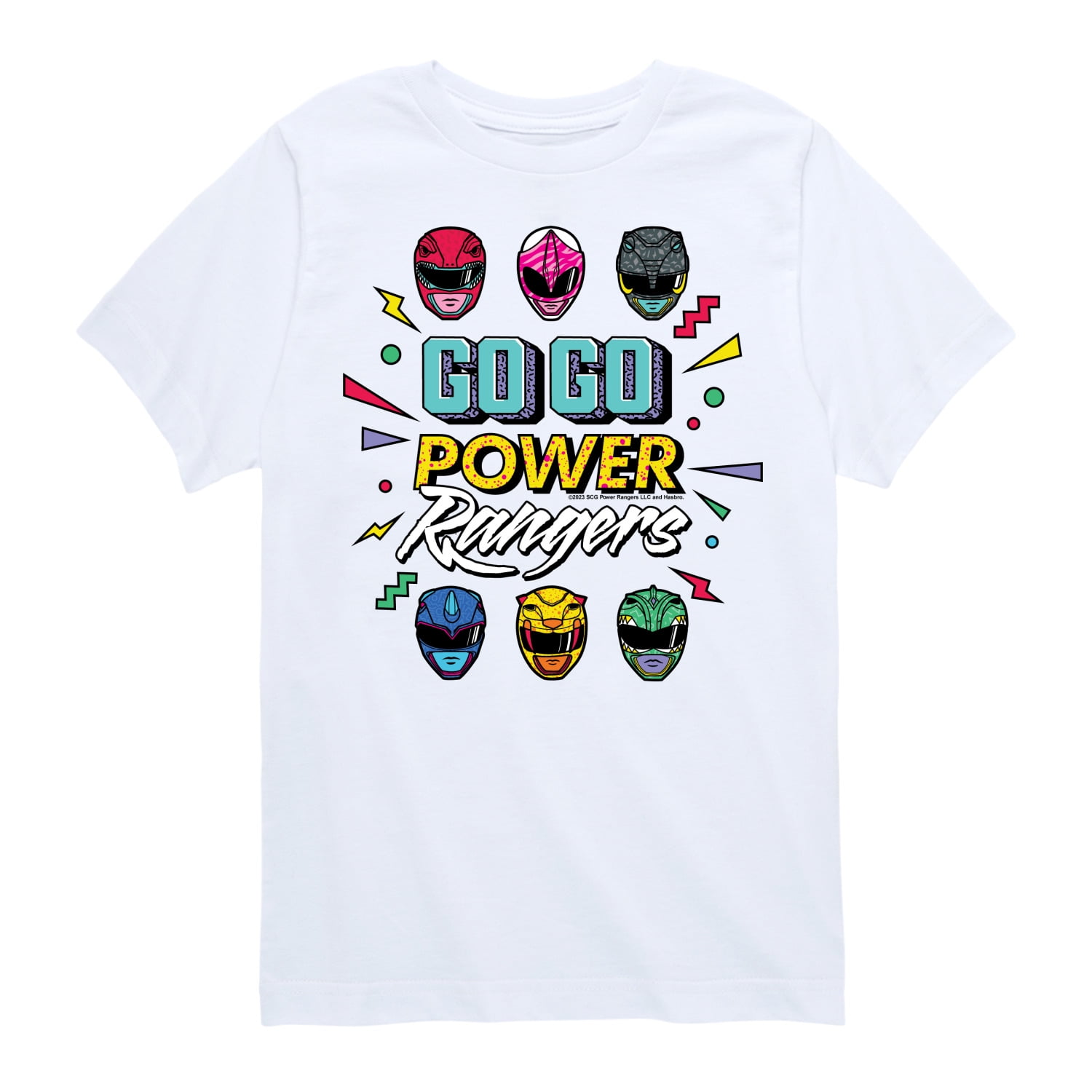 Power Rangers - Go Go Power Rangers - Boy's Short Sleeve Tee - Walmart.com