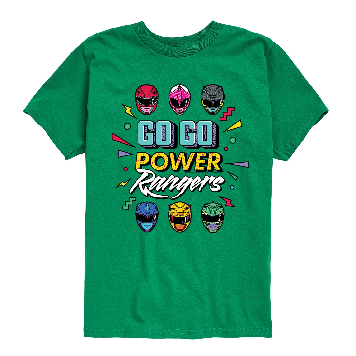 Power Rangers - Go Go Power Rangers - Boy's Short Sleeve Tee - Walmart.com