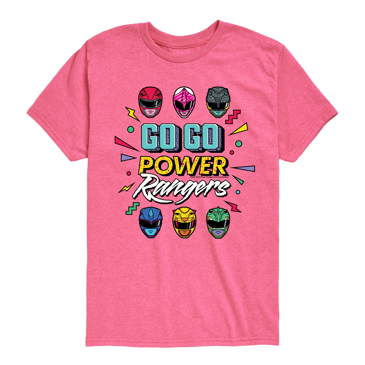 Power Rangers - Go Go Power Rangers - Boy's Short Sleeve Tee - Walmart.com