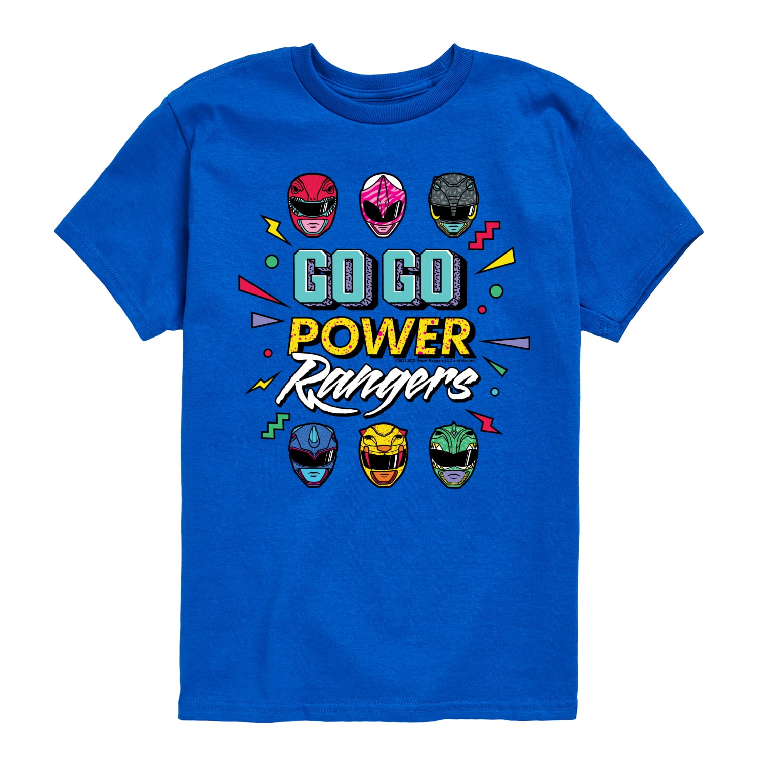 Power Rangers - Go Go Power Rangers - Boy's Short Sleeve Tee - Walmart.com