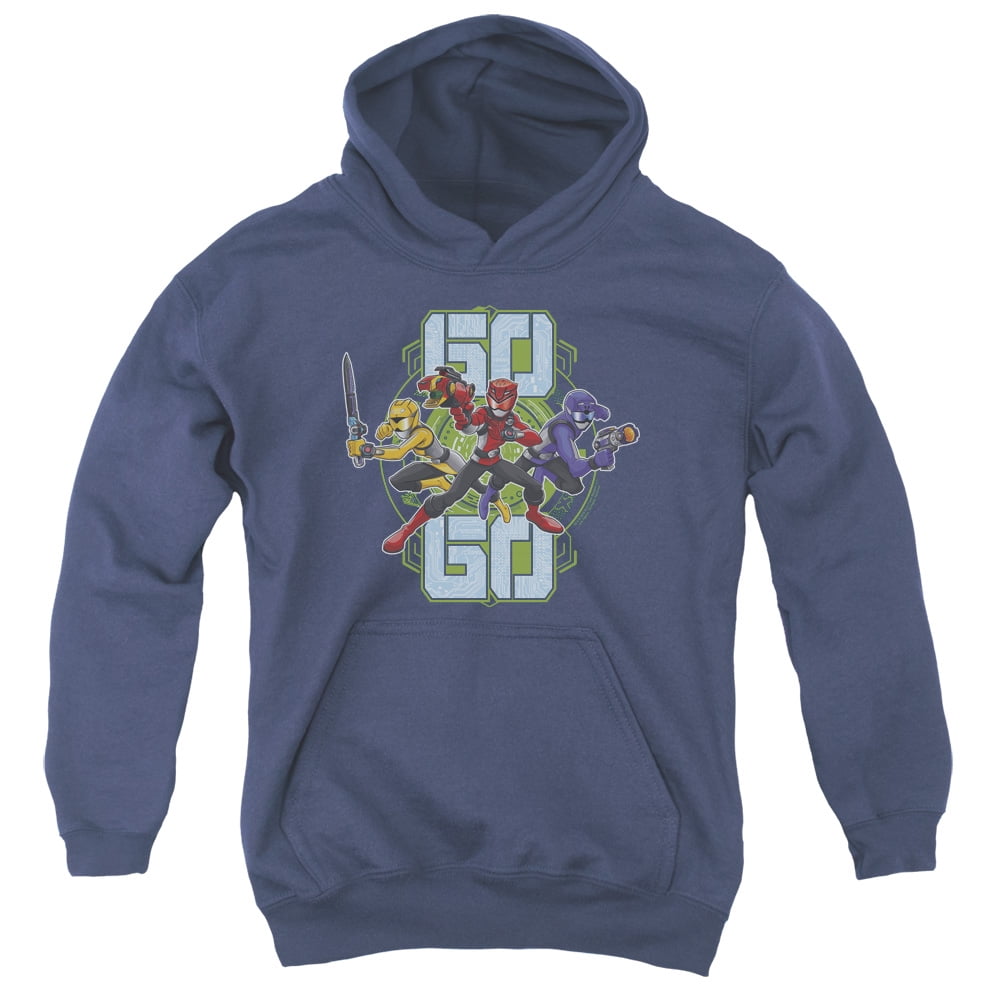 Power Rangers Go Go Youth Pullover Hoodie Sweatshirt Navy - Walmart.com