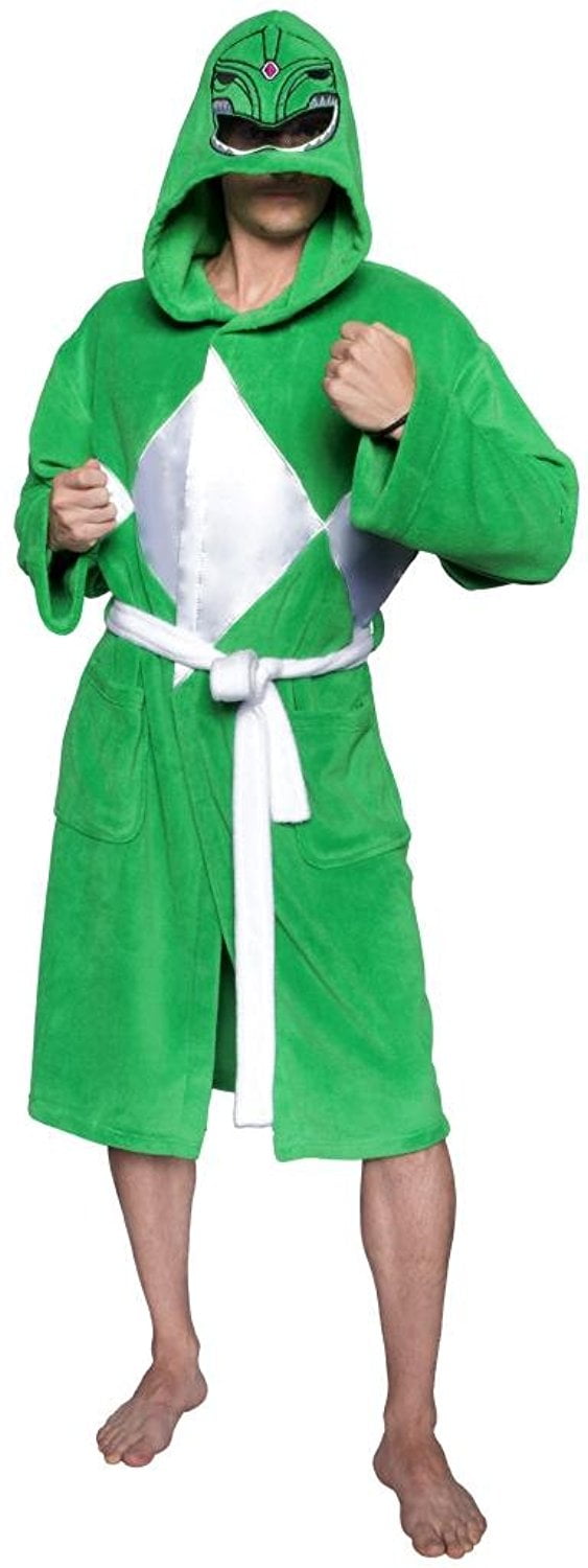 Power Rangers Green Ranger Adult Costume Robe - Walmart.com