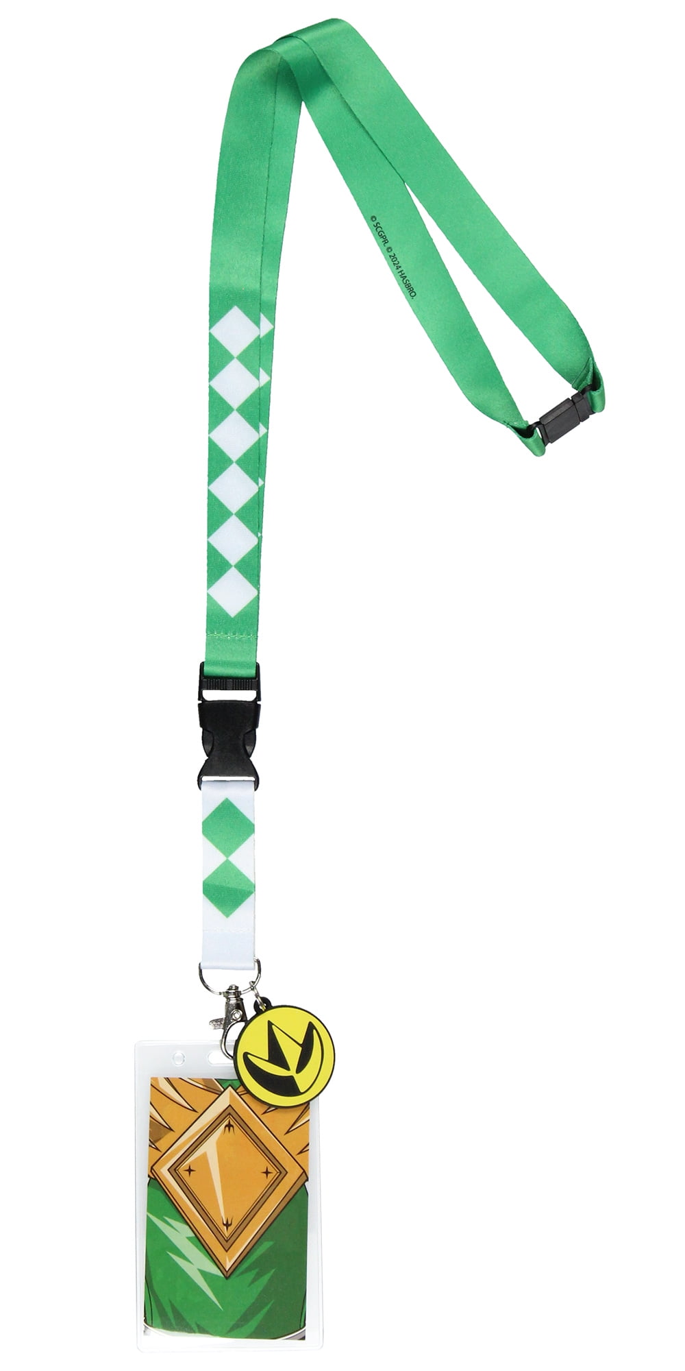Power Rangers Green Ranger ID Lanyard Badge Holder w Character Card and ...