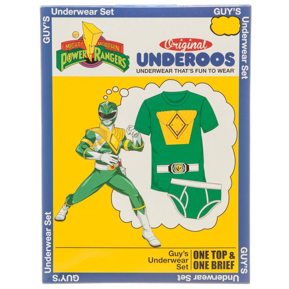 Power Rangers Green Ranger Men's Underoos Underwear Set - Walmart.com