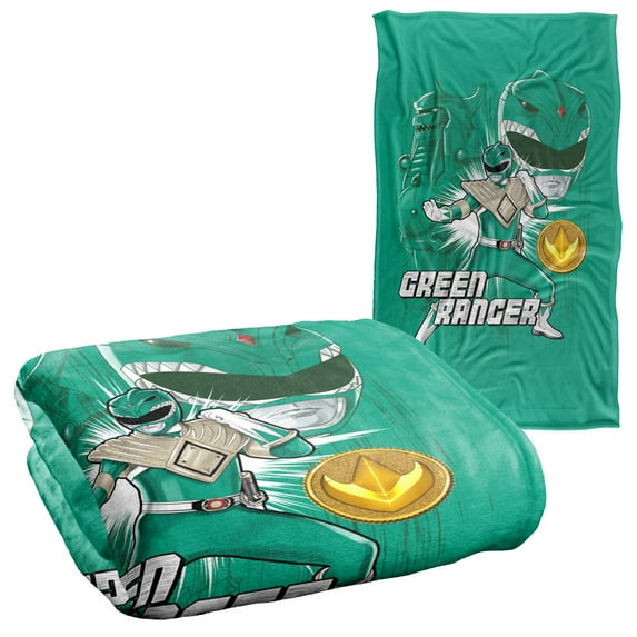 Power Rangers Green Ranger Silky Touch Super Soft Throw Blanket 36" x ...