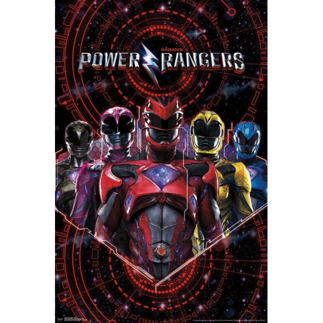 Power Rangers - Group Poster Print (22 x 34) - Walmart.com