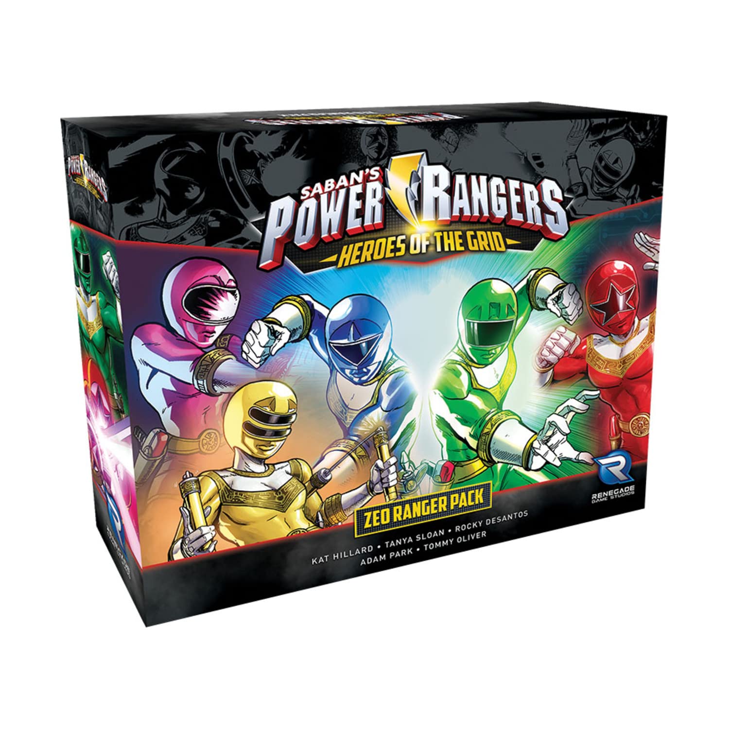Power Rangers: Heroes of MMF7 The Grid Zeo Ranger Pack, for Ages 14+, 2 ...