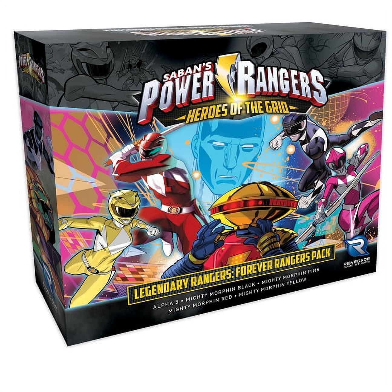 Power Rangers: Heroes of the Grid: Legendary Ranger: Forever Rangers ...