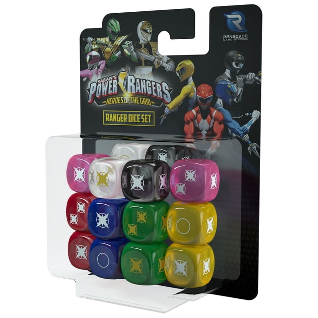 Power Rangers: Heroes of the Grid Ranger Dice Set (Other) - Walmart.com