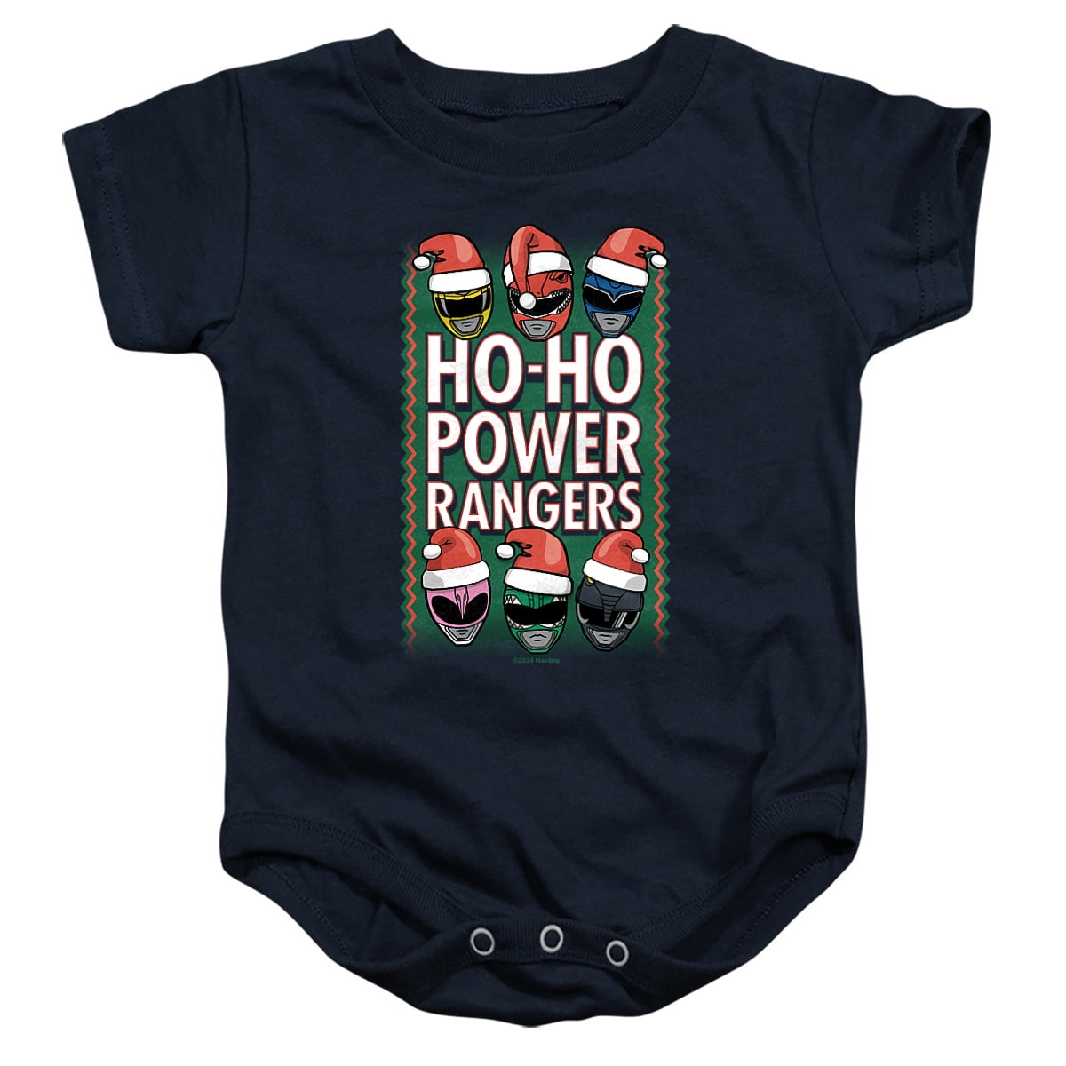 Power Rangers Ho Ho Power Rangers Christmas Unisex Infant Snap Suit for ...