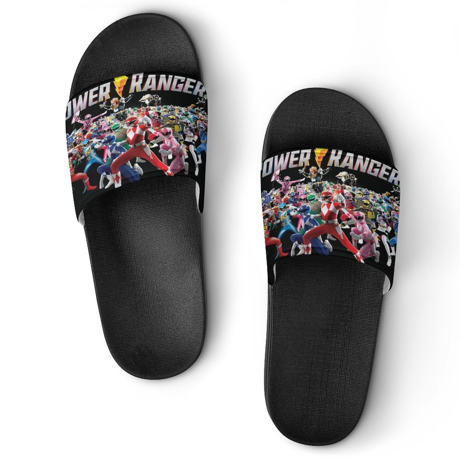 Power Rangers Home Slippers Slide Sandals, Casual Pool Slide Outdoor ...