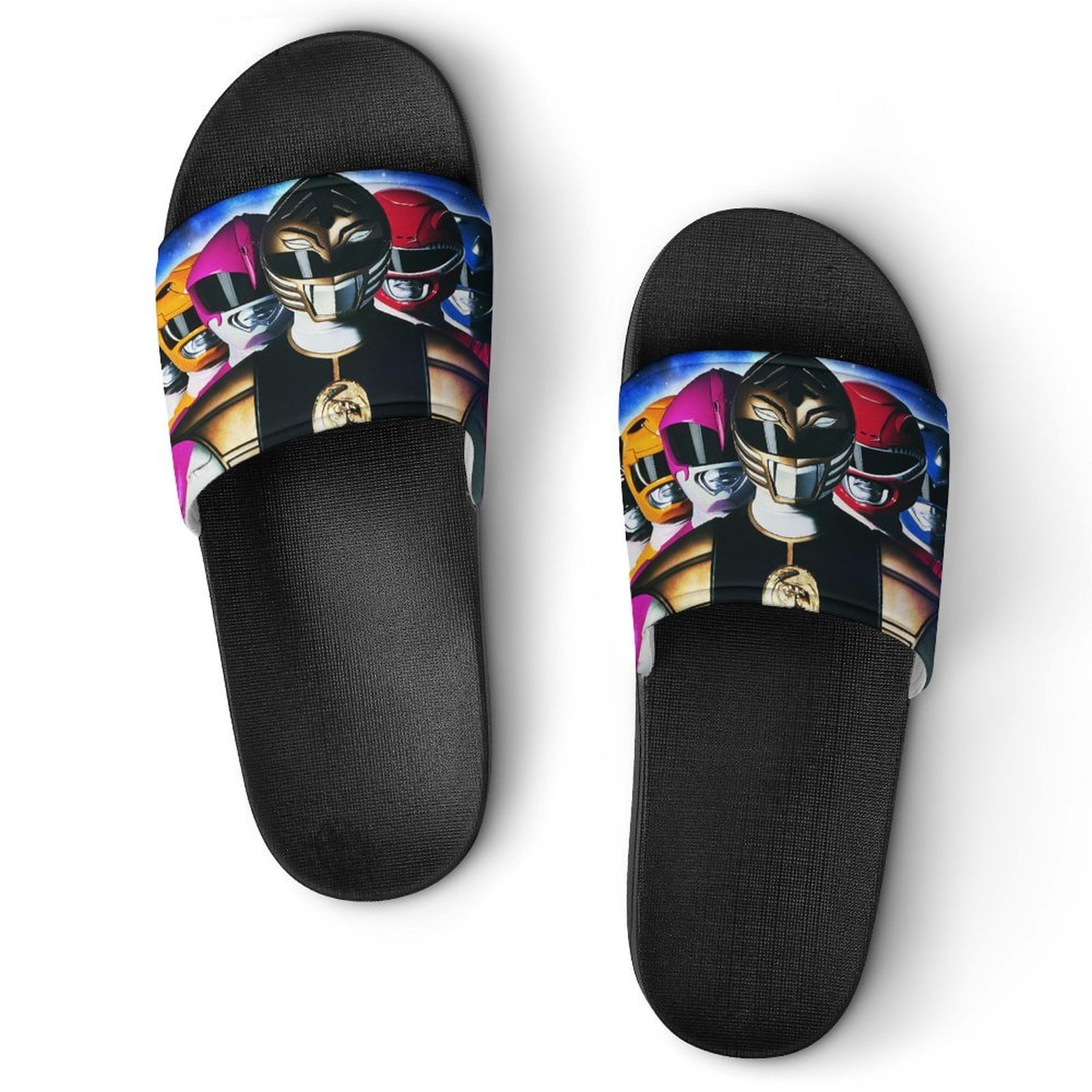 Power Rangers Home Slippers Slide Sandals, Casual Pool Slide Outdoor ...