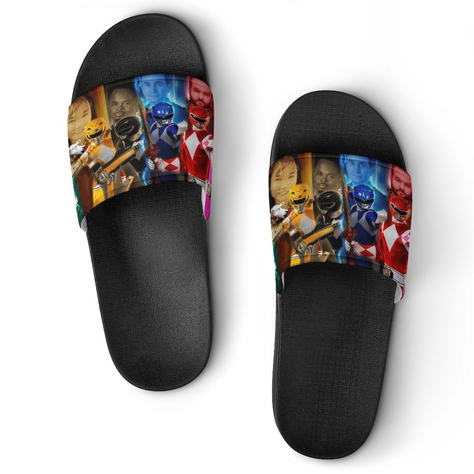 Power Rangers Home Slippers Slide Sandals, Casual Pool Slide Outdoor ...