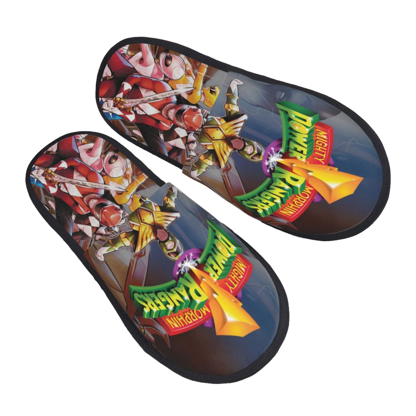 Power Rangers House Slippers For Women Men Indoor Outdoor-Cute Cotton ...