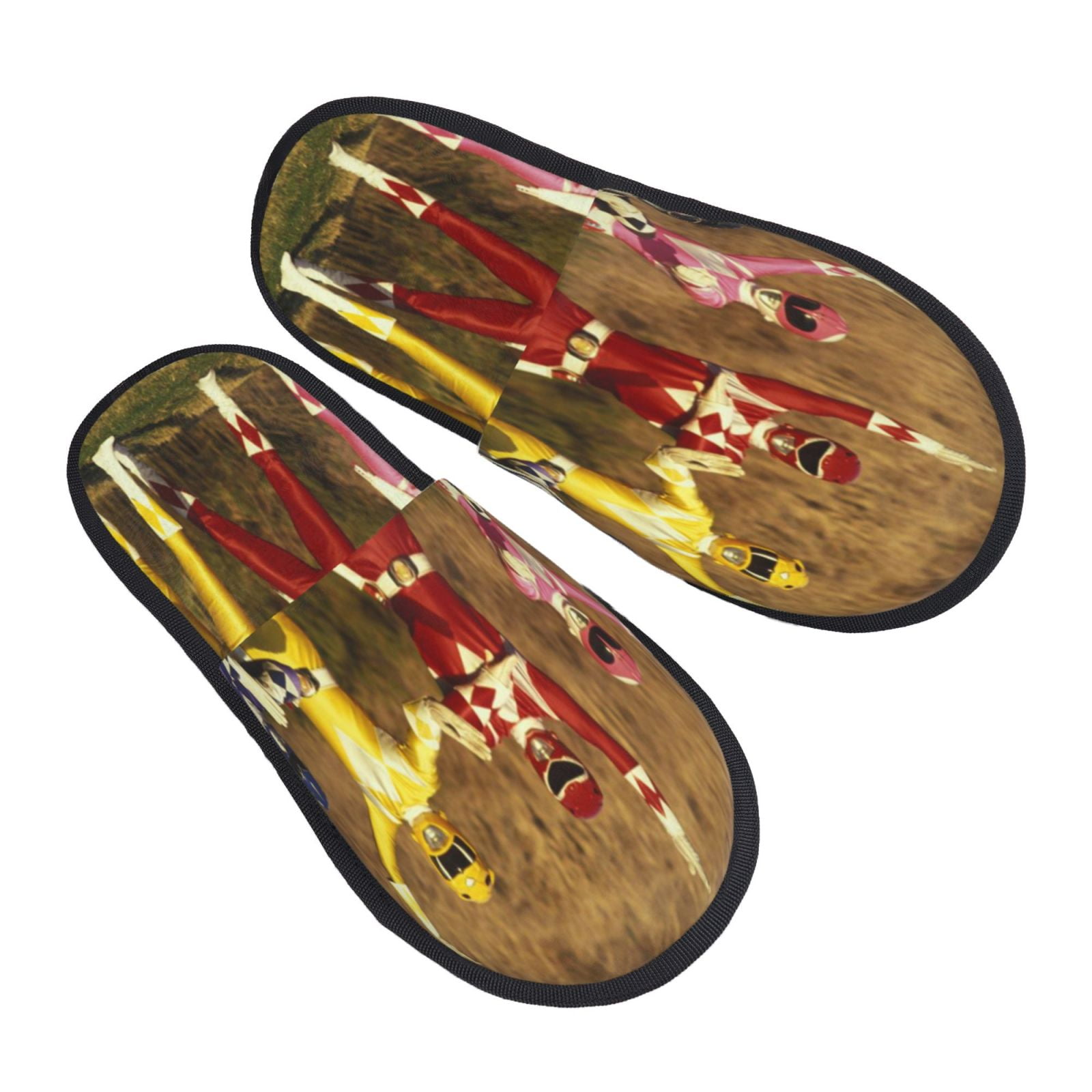 Power Rangers House Slippers For Women Men Indoor Outdoor-Cute Cotton ...