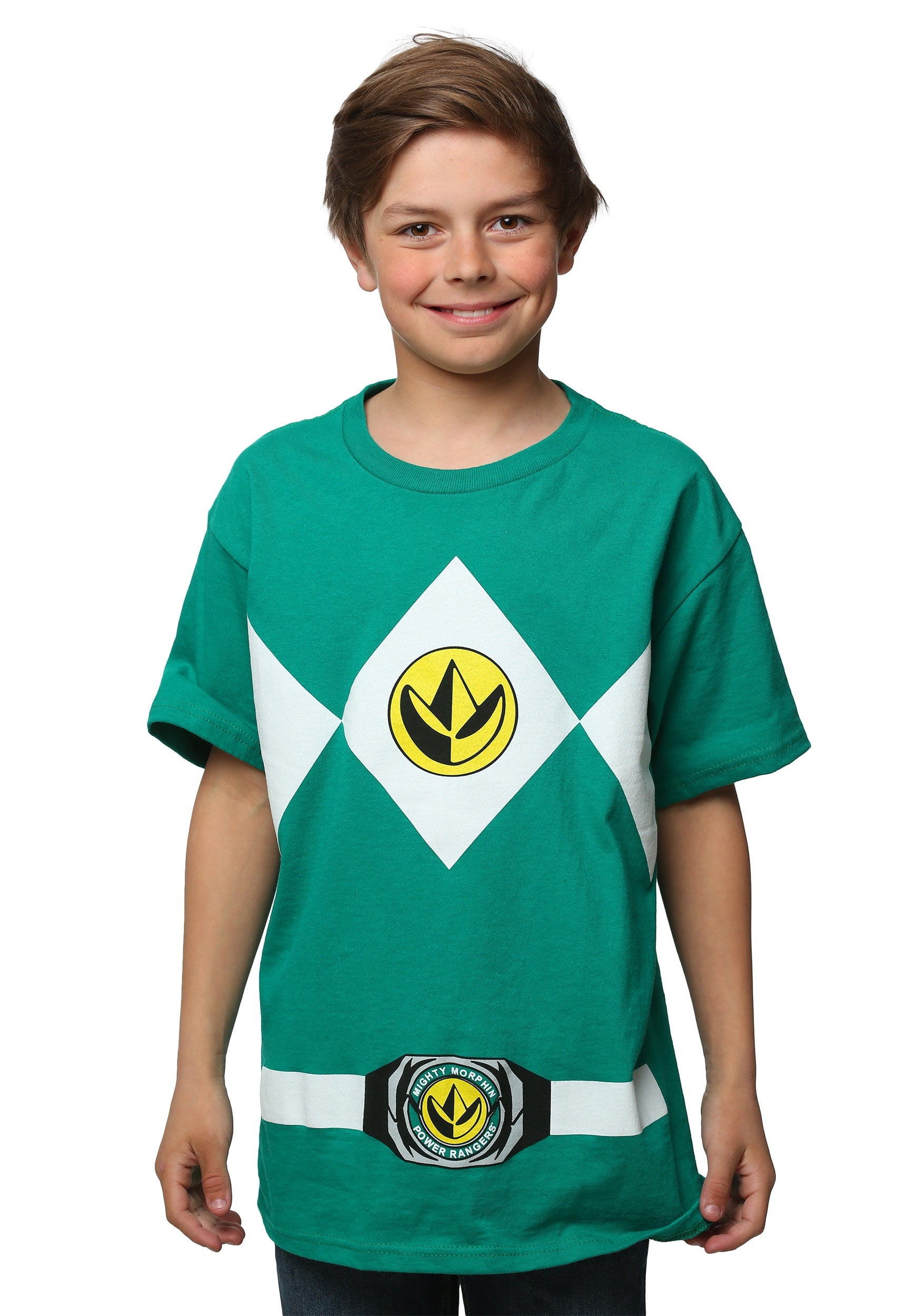 Power Rangers I am Green Ranger T-Shirt - Walmart.com