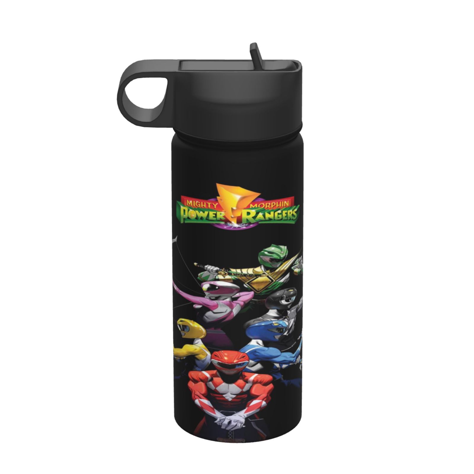 Power Rangers Insulated Stainless Steel Wide Mouth Water Bottle with ...