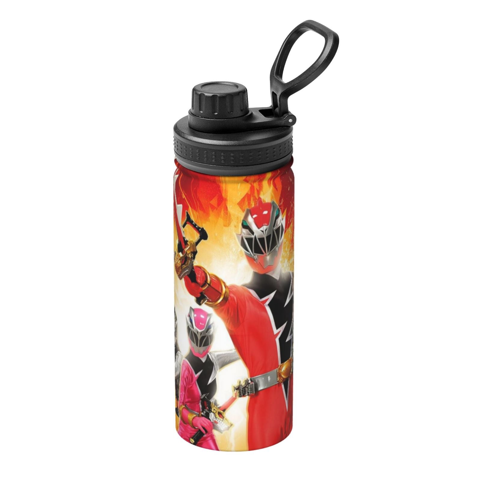 Power Rangers Insulated Water Bottle, 18OZ Stainless Steel Double ...
