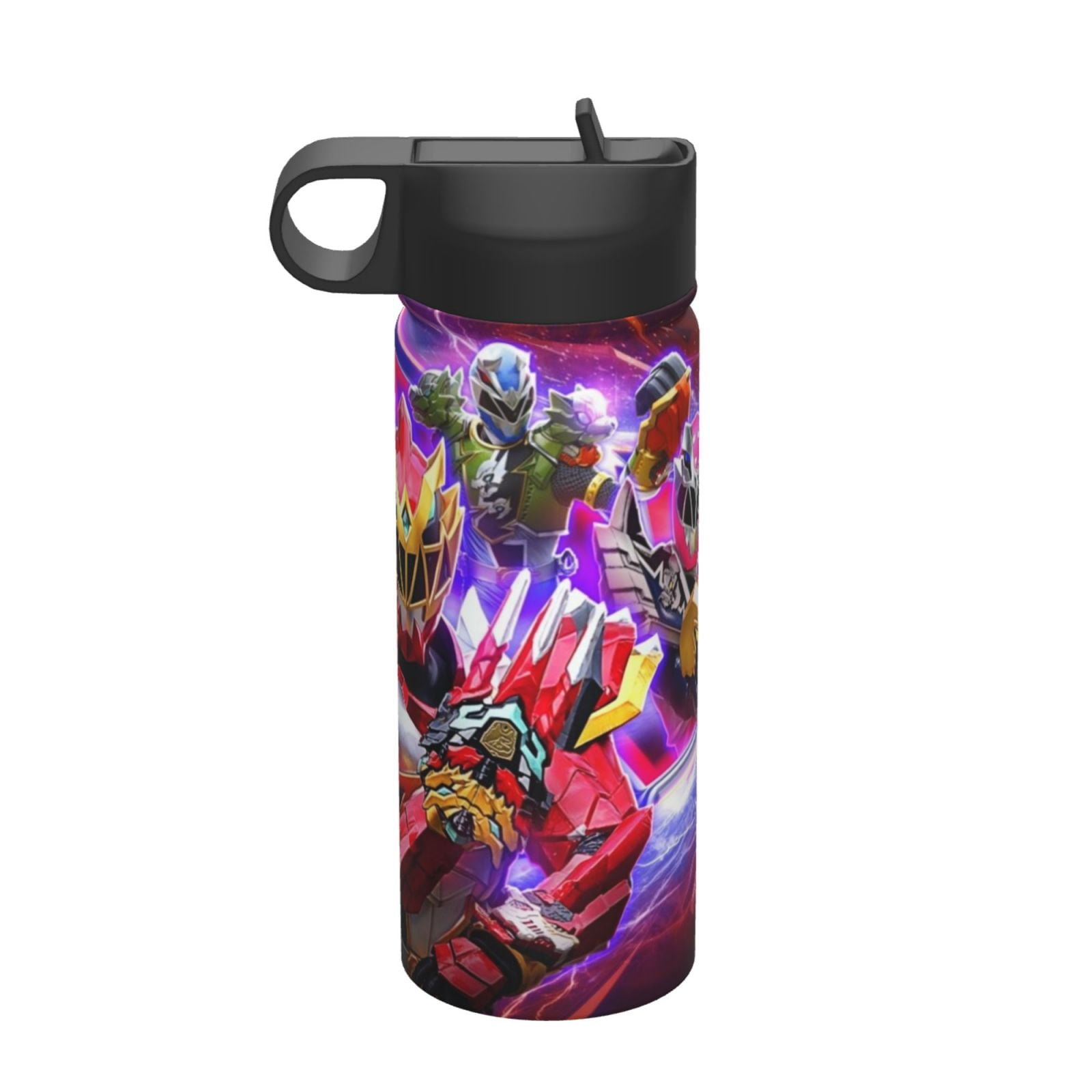 Power Rangers Insulated Water Bottle, 18OZ Stainless Steel Double ...