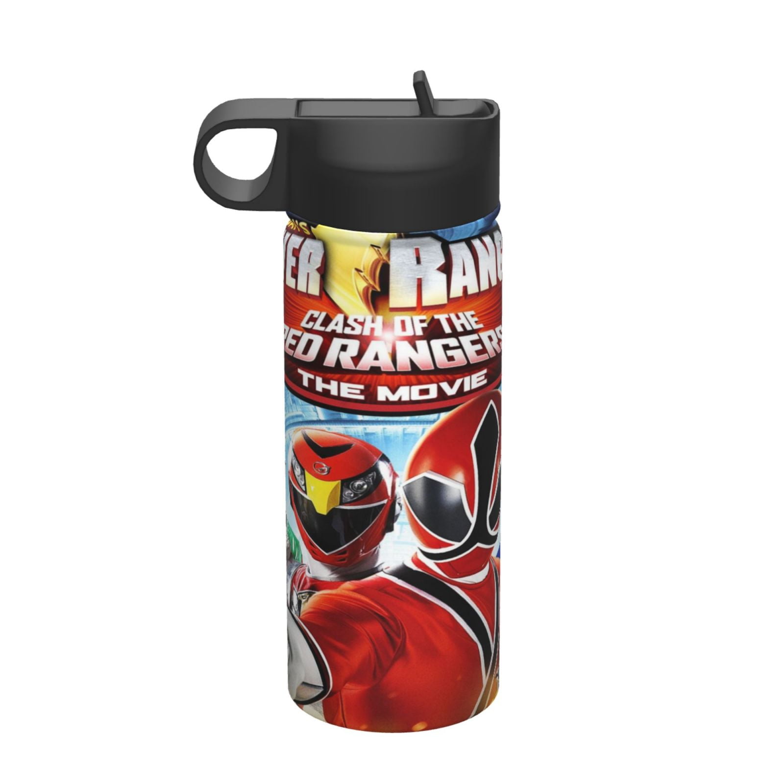 Power Rangers Insulated Water Bottle, 18OZ Stainless Steel Double ...