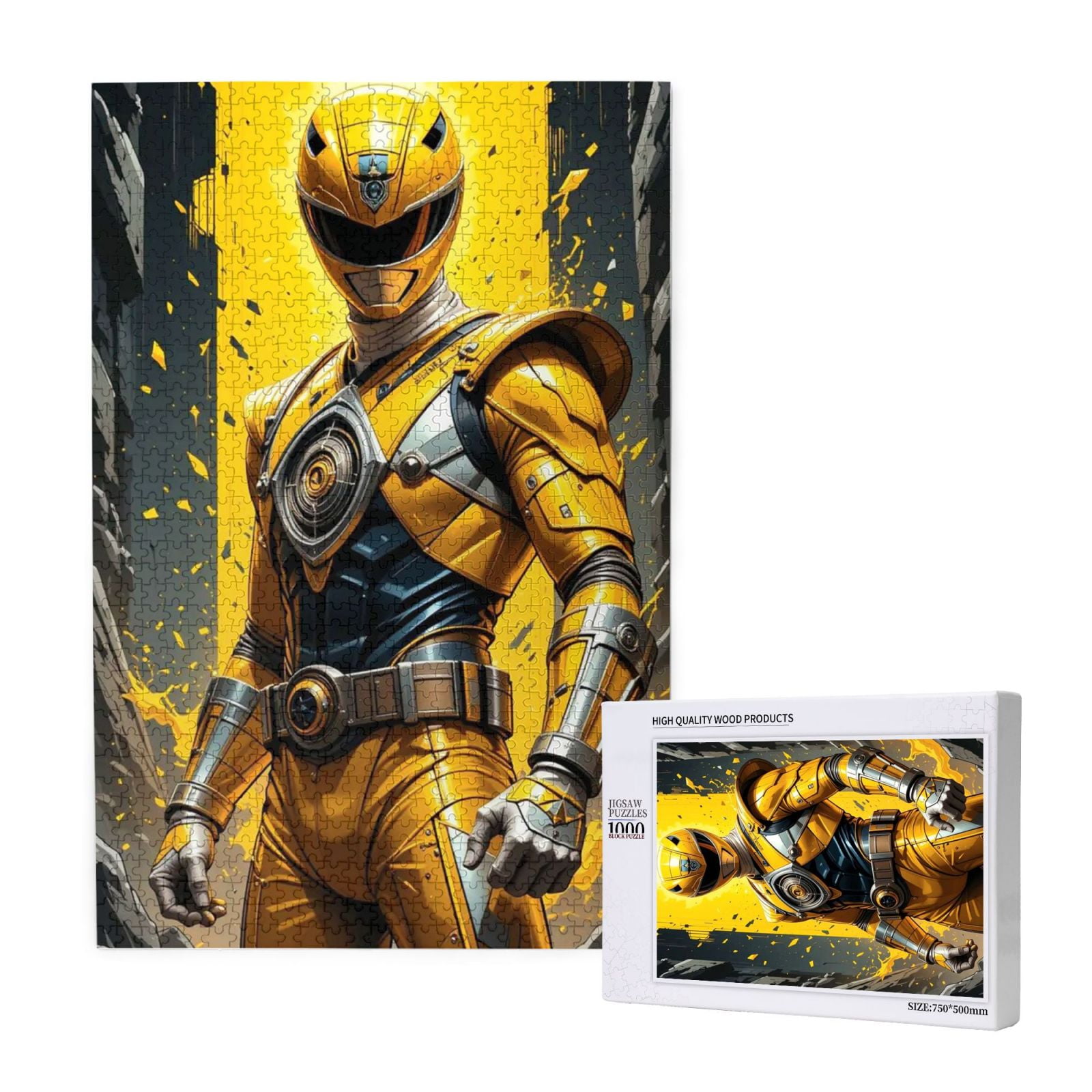 Power Rangers Jigsaw Puzzle 1000 Pieces Wooden Puzzle Home Decor ...