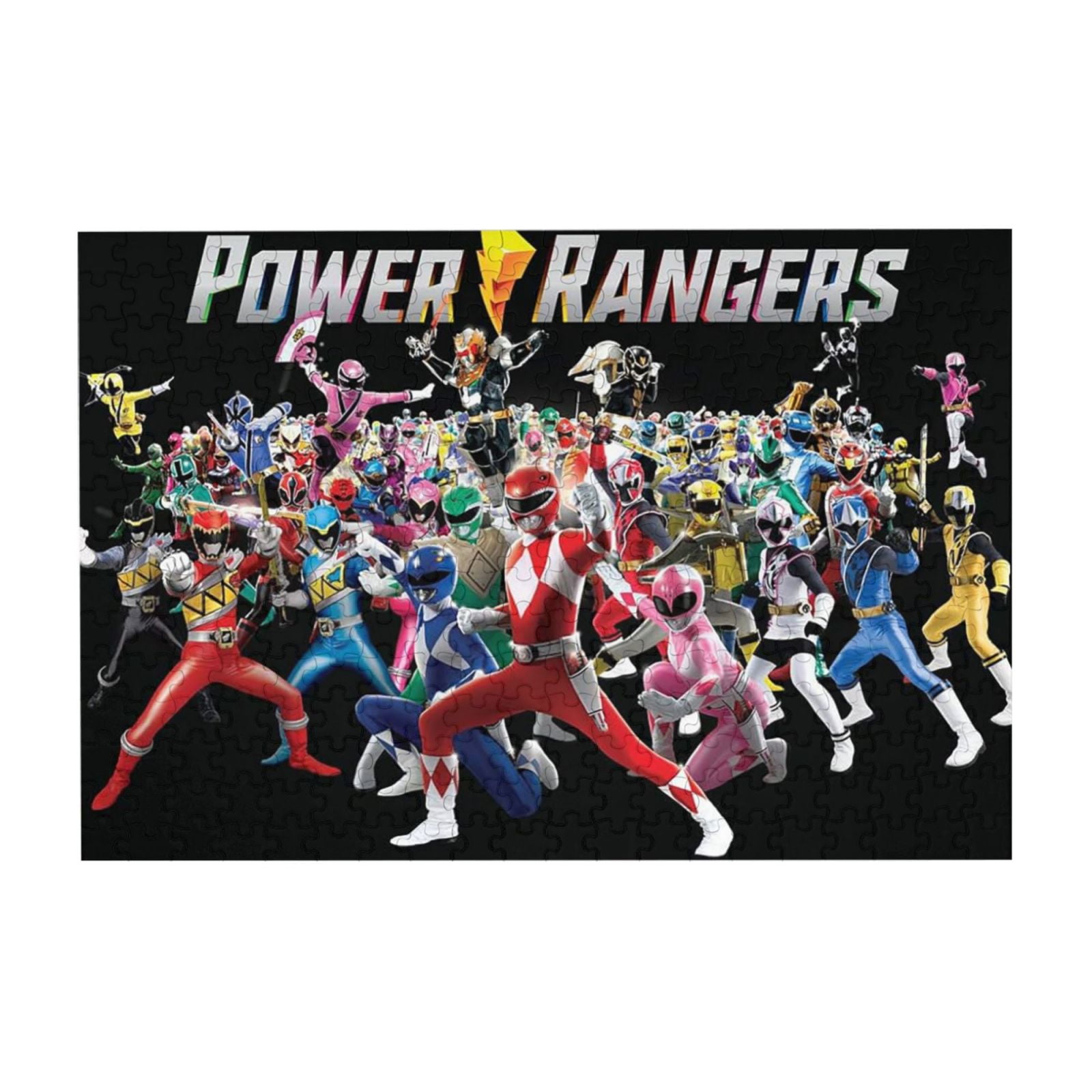 Power Rangers Jigsaw Puzzle For Adults & Kids - 300pcs Puzzle For Boys ...