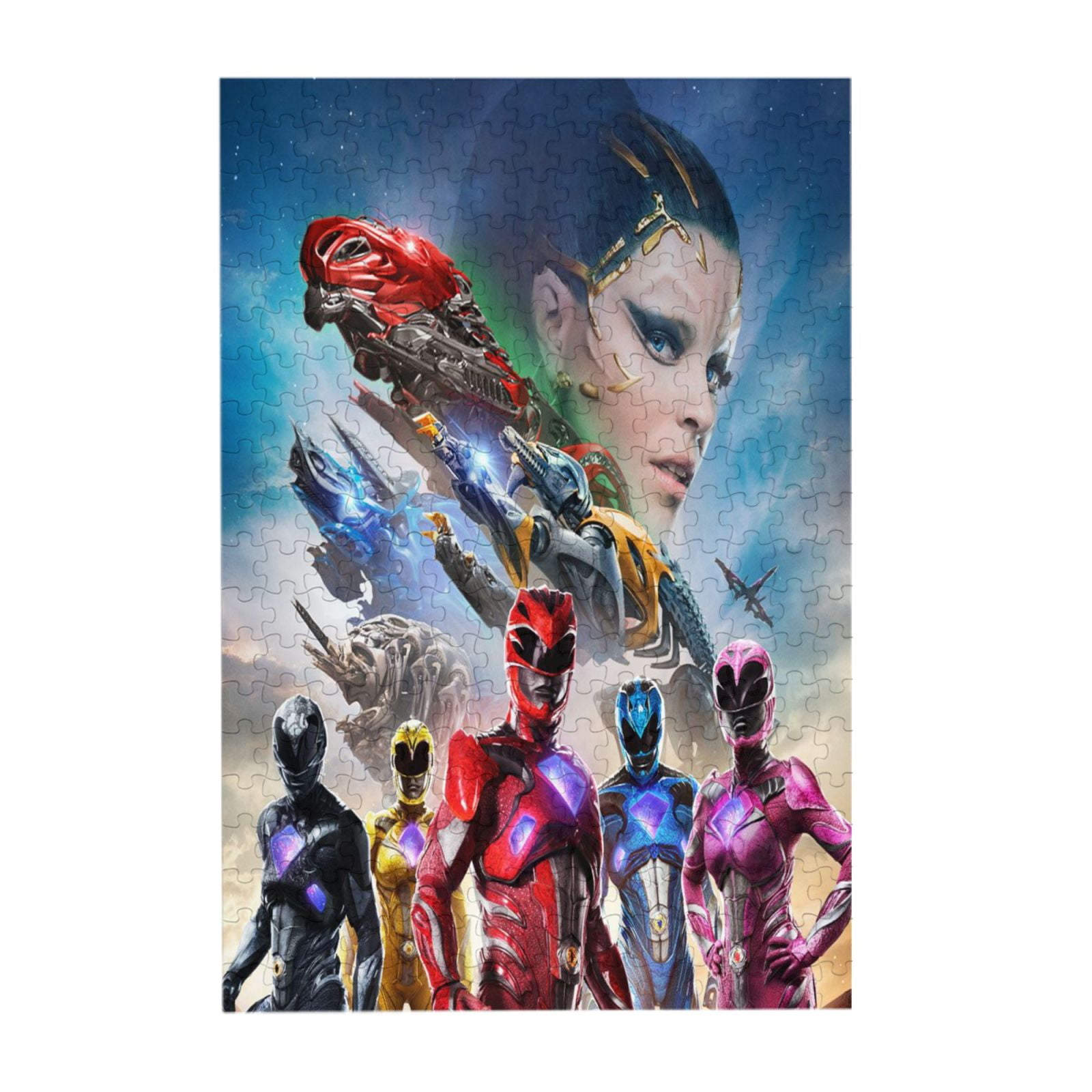 Power Rangers Jigsaw Puzzles Anime Jigsaw Puzzle For Adults, Cartoon ...