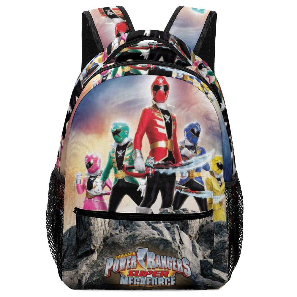 Power Rangers Kid Backpack School Bag Bookbag Daypack Travel Bag for ...
