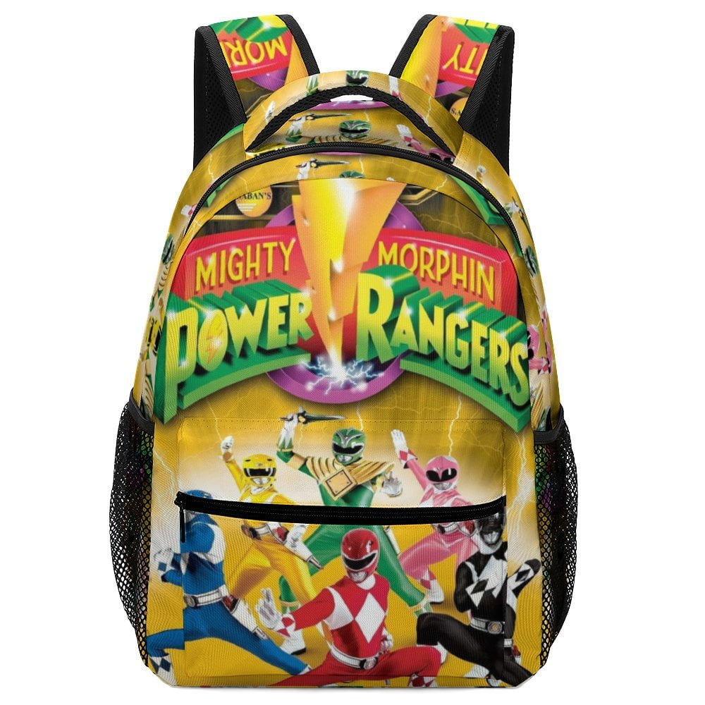 Power Rangers Kid Backpack School Bag Bookbag Daypack Travel Bag for ...
