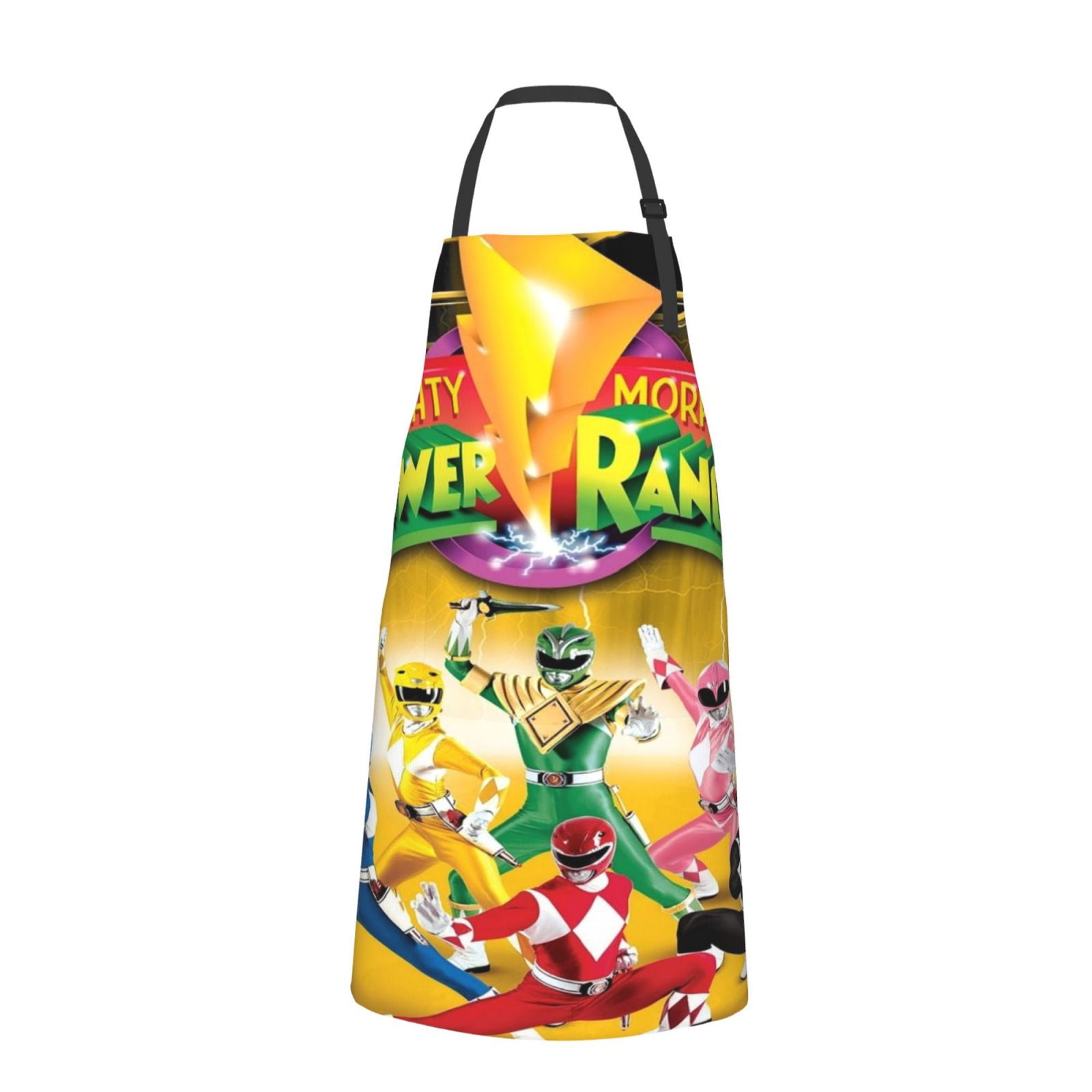 Power Rangers Kitchen Cooking Aprons Adjustable Waterproof Apron Bib ...