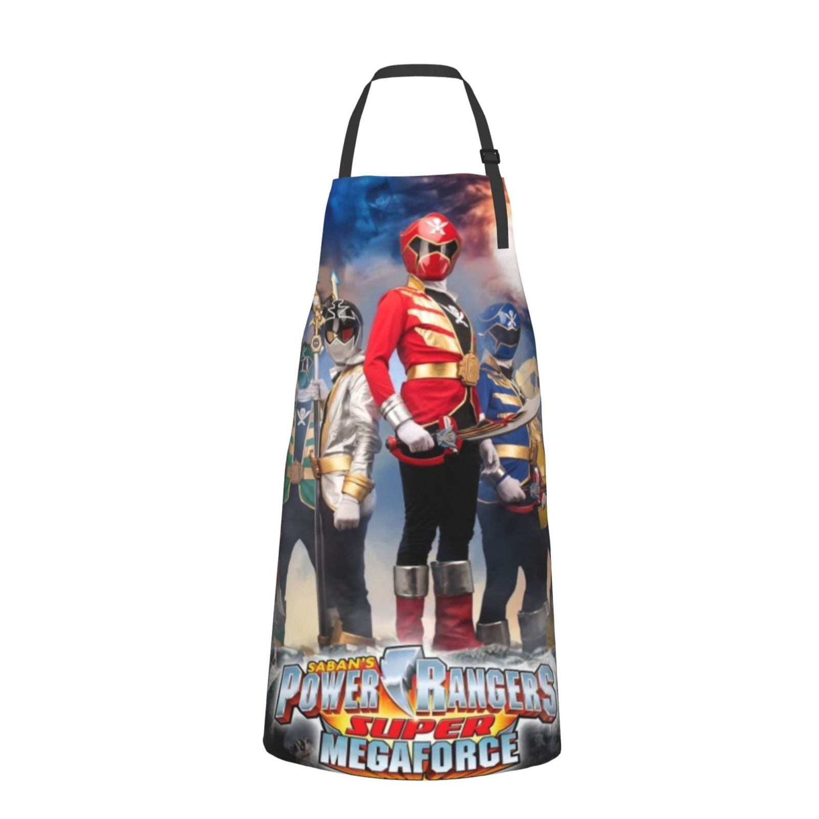 Power Rangers Kitchen Cooking Aprons Adjustable Waterproof Apron Bib ...