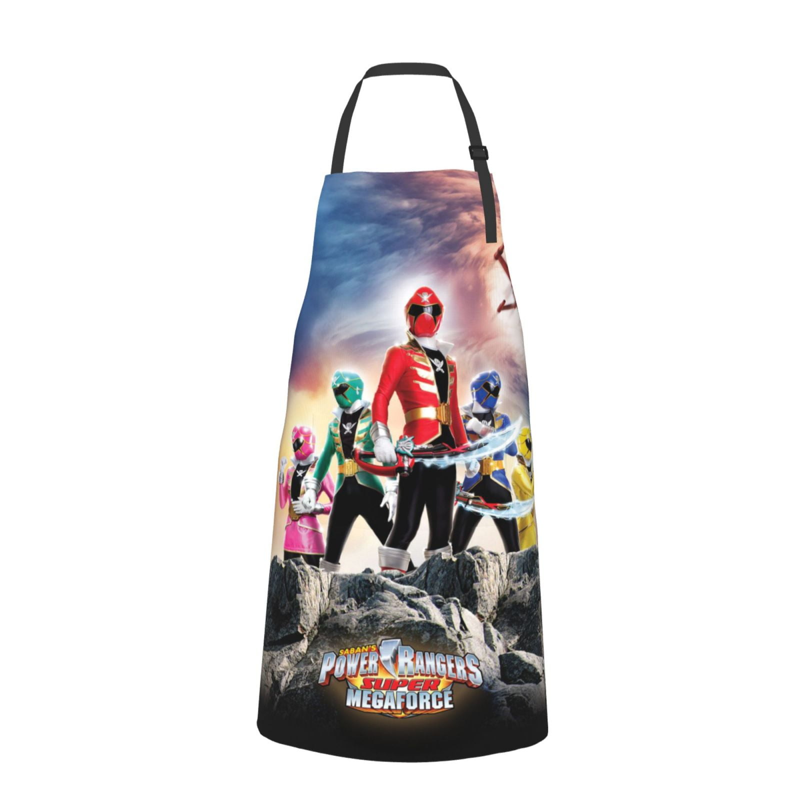 Power Rangers Kitchen Cooking Aprons Adjustable Waterproof Apron Bib ...