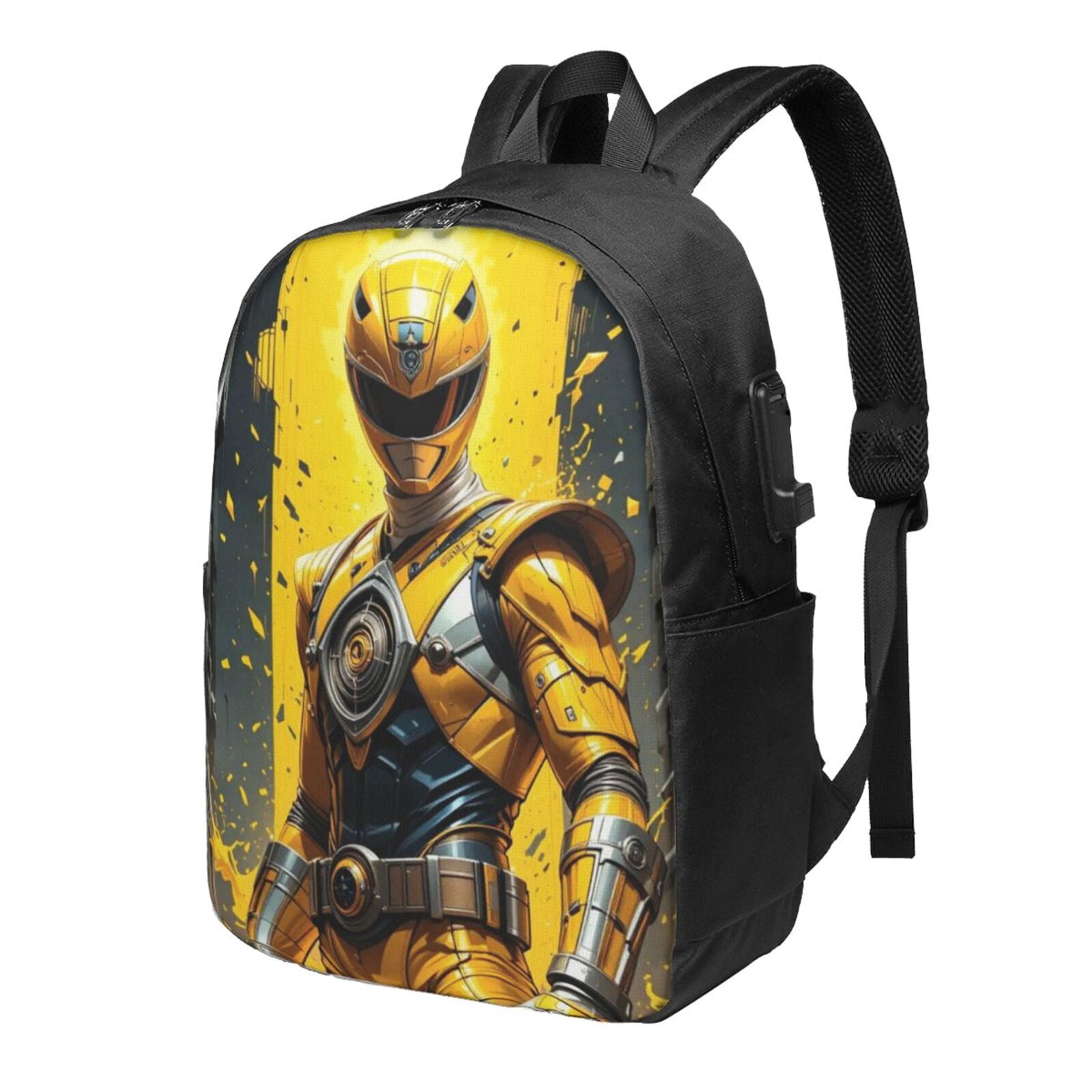Power Rangers Laptop Backpack With Usb Charging Port 17 Inch Daypack ...