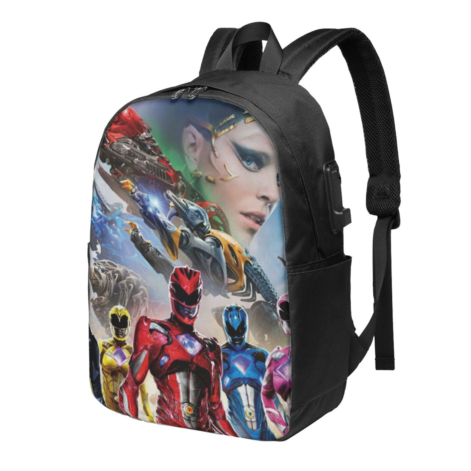 Power Rangers Laptop Backpack With Usb Charging Port 17 Inch Daypack ...