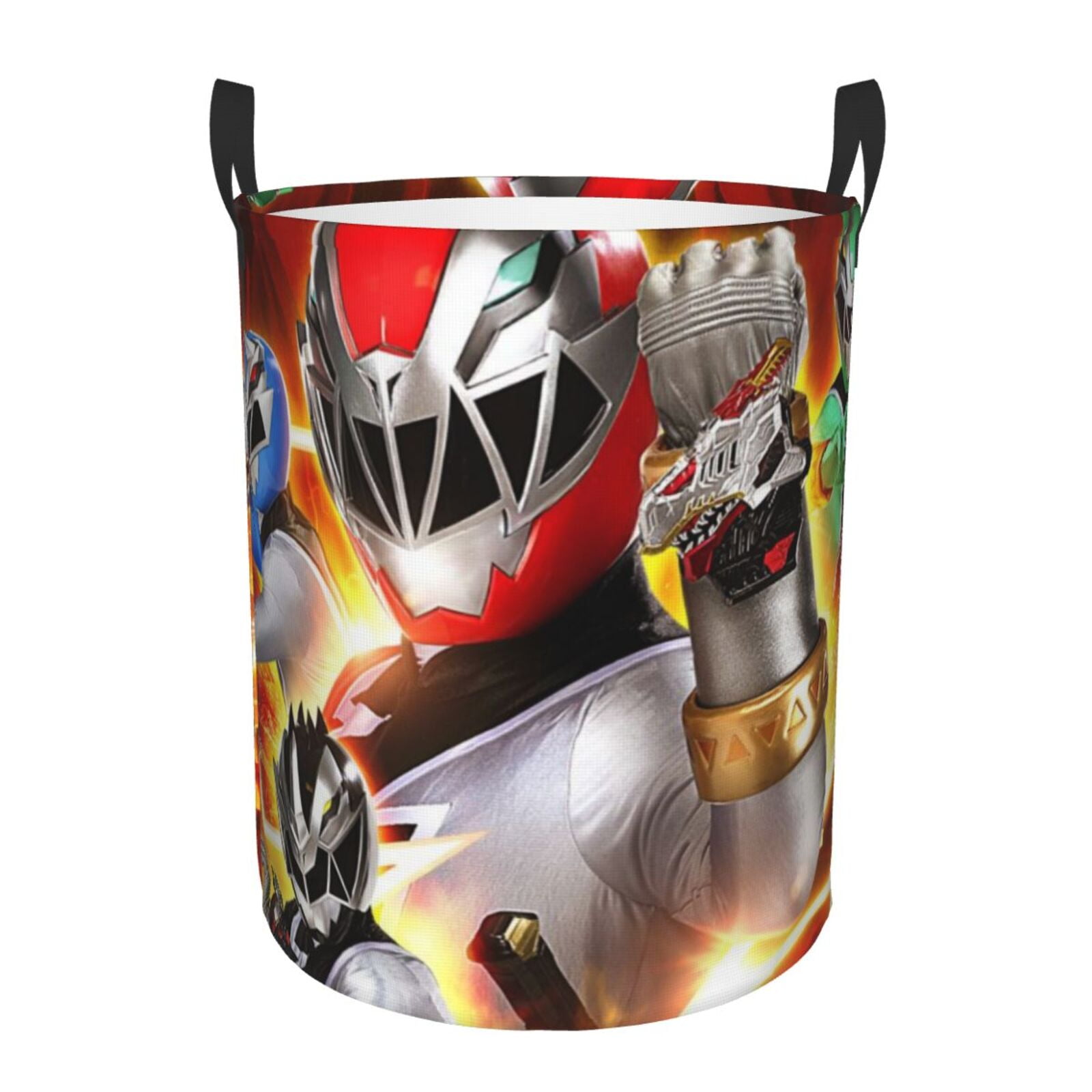 Power Rangers Large Laundry Basket With Handle, Collapsible Laundry ...