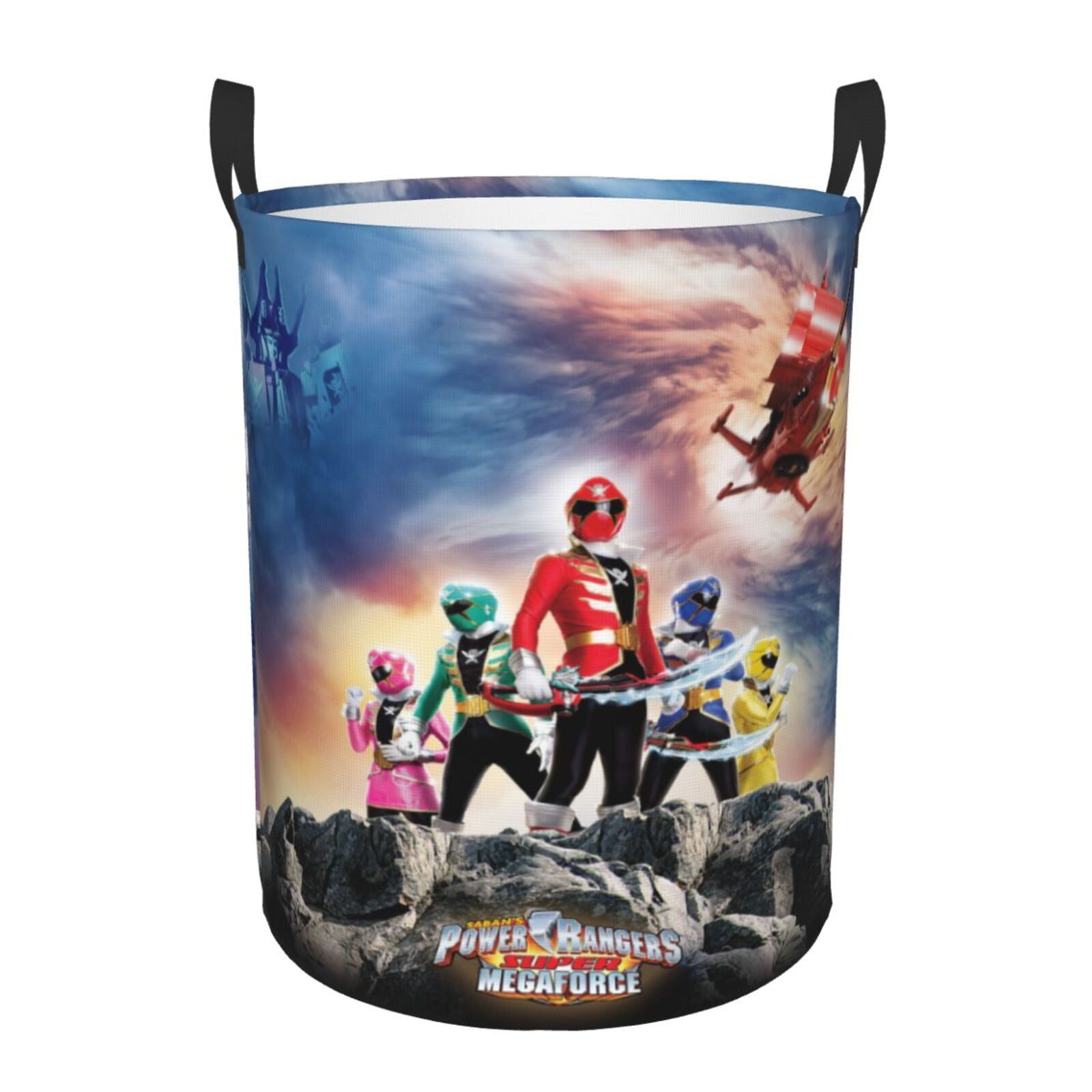 Power Rangers Large Laundry Basket With Handle, Collapsible Laundry ...