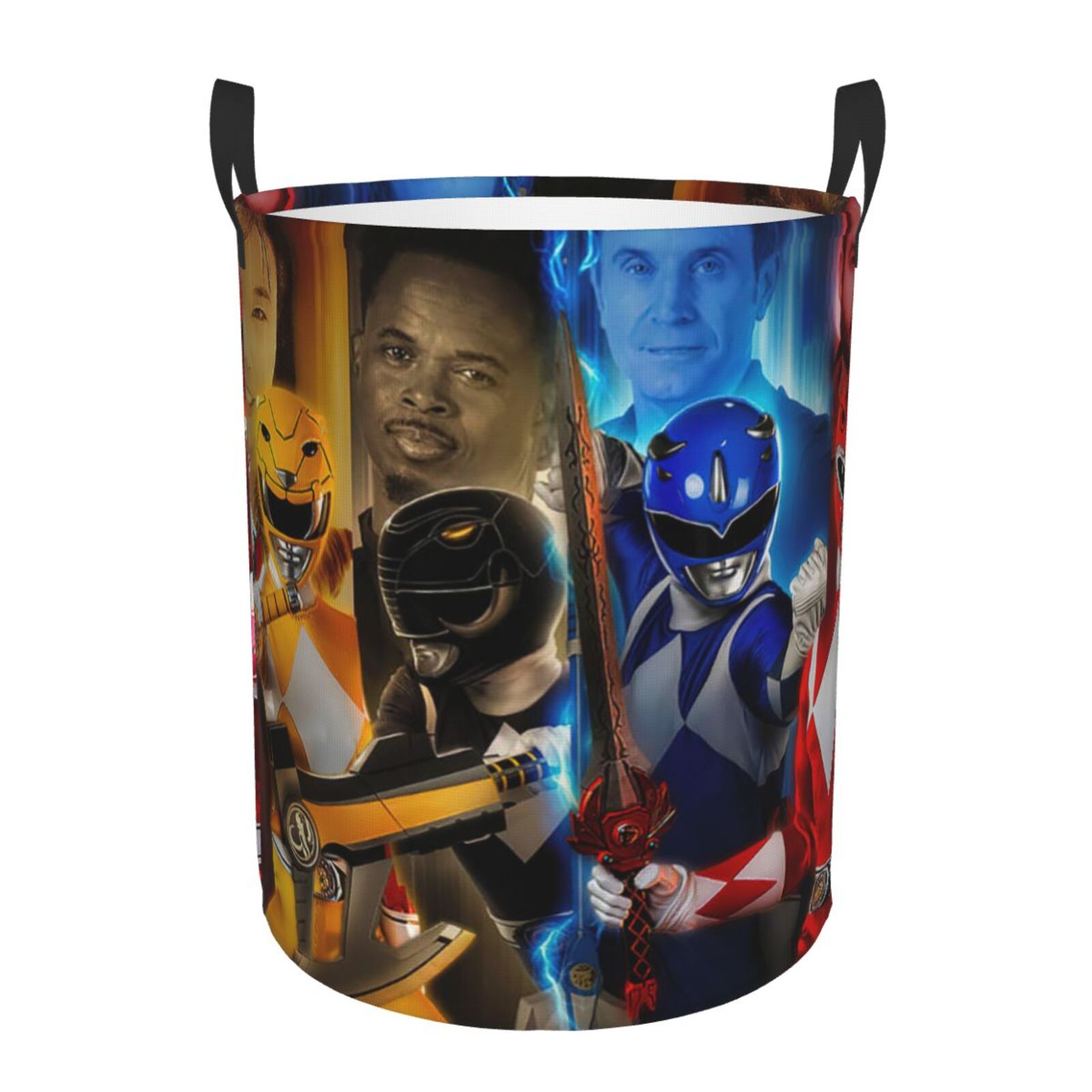 Power Rangers Large Laundry Hamper, Collapsible Laundry Basket With ...