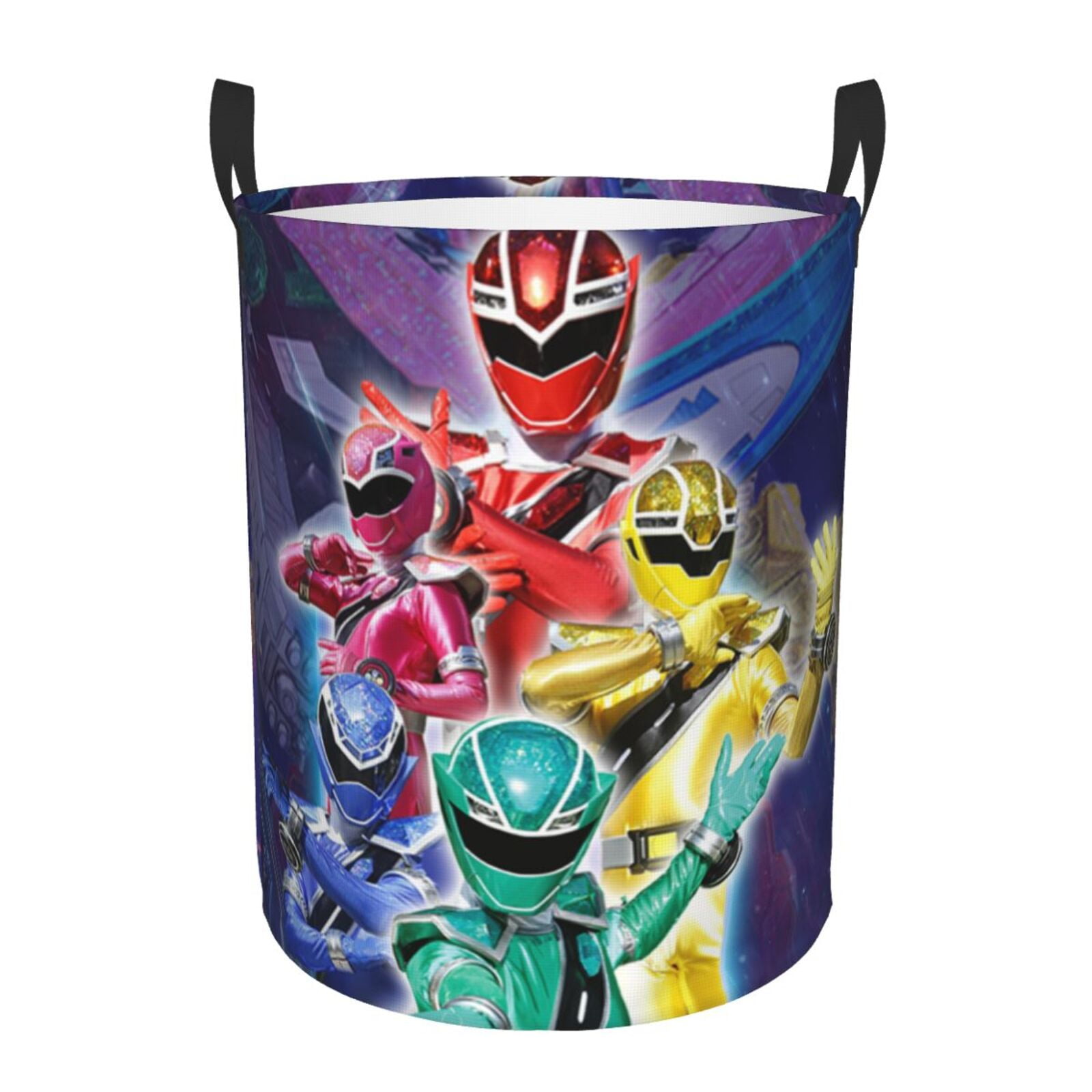 Power Rangers Large Laundry Hamper, Collapsible Laundry Basket With ...