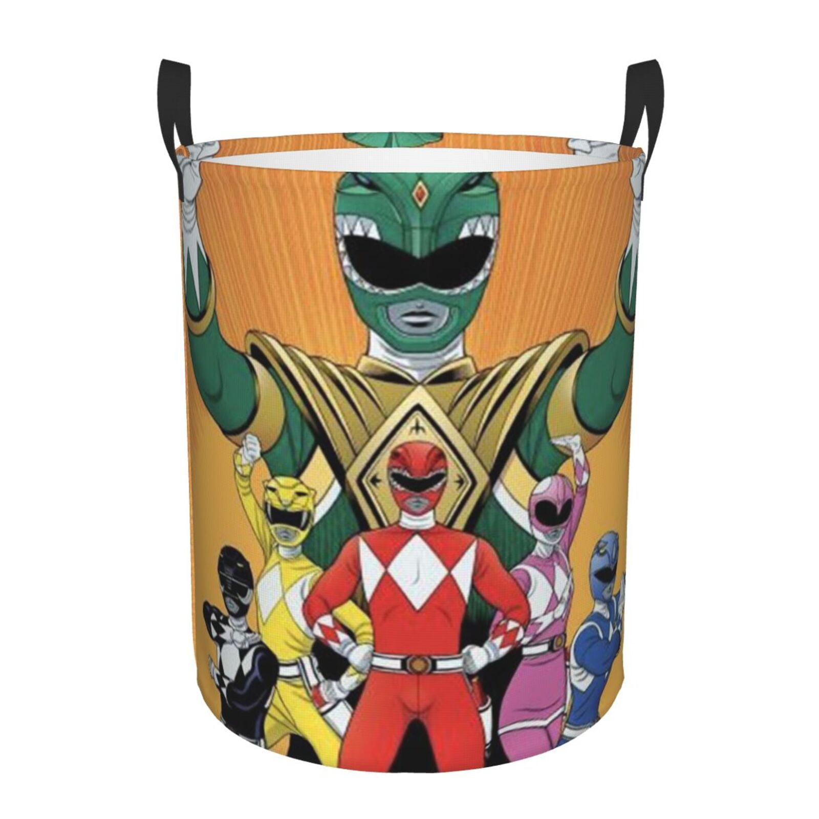 Power Rangers Laundry Basket Circular Laundry Hamper Dirty Clothes ...