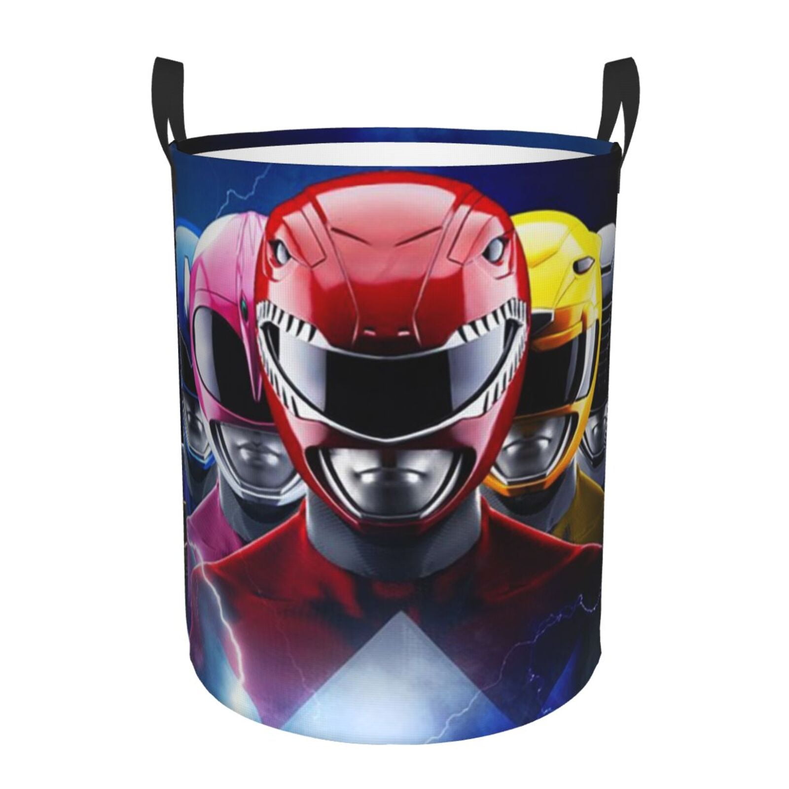 Power Rangers Laundry Basket Circular Laundry Hamper Dirty Clothes ...