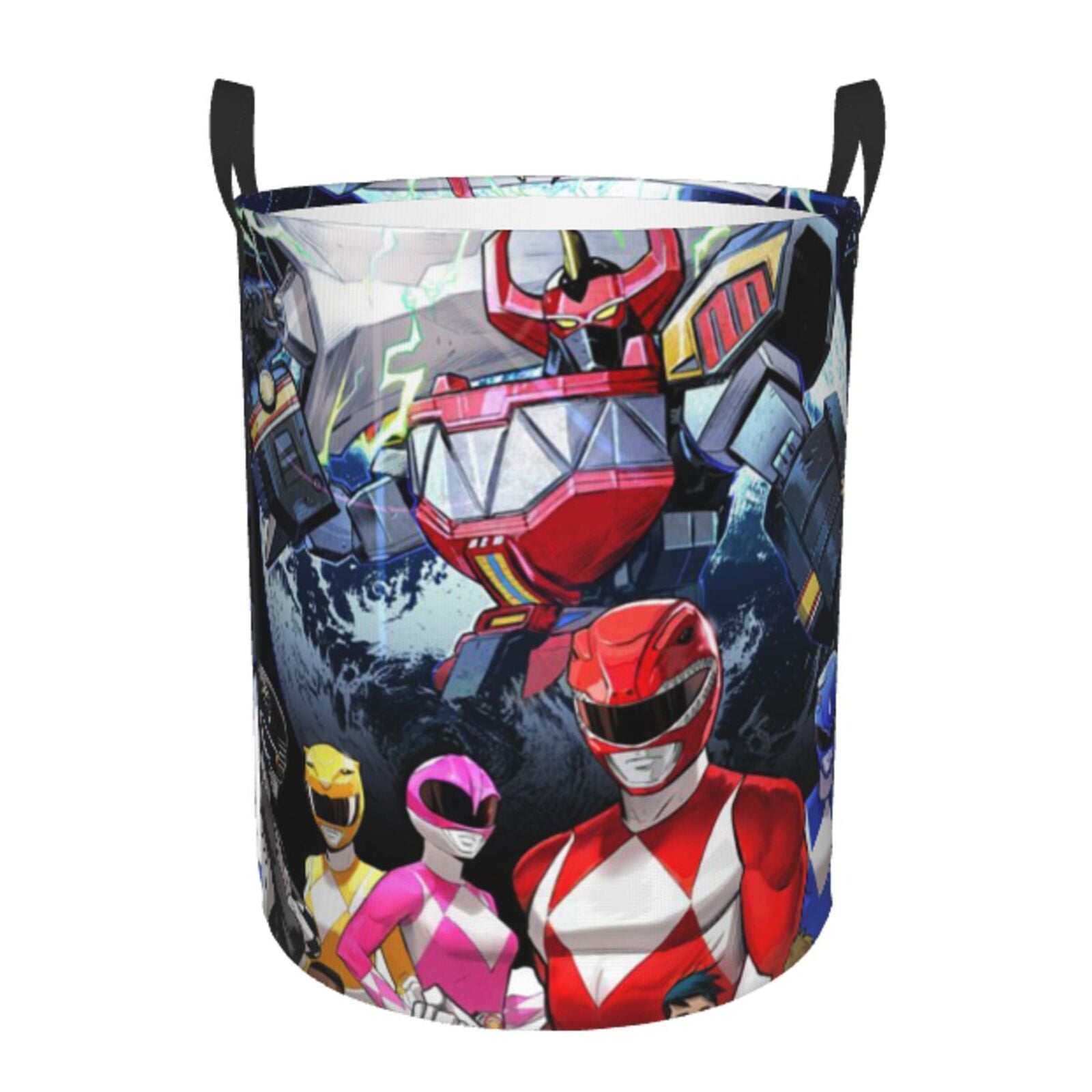 Power Rangers Laundry Hamper Lightweight Storage Basket Toy Organizer ...