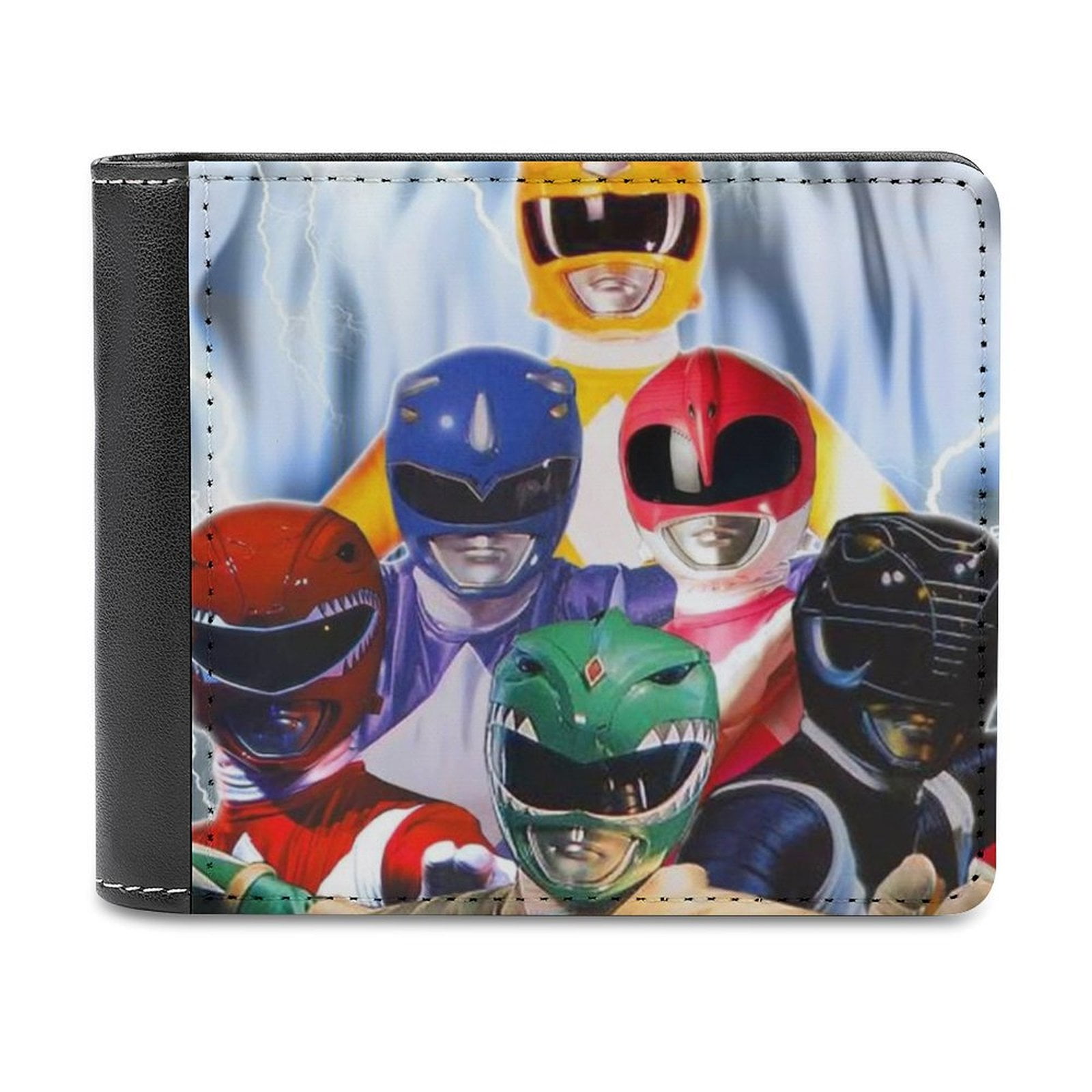 Power Rangers Leather Wallet Slim Card Wallet Bifold Fashion Card ...