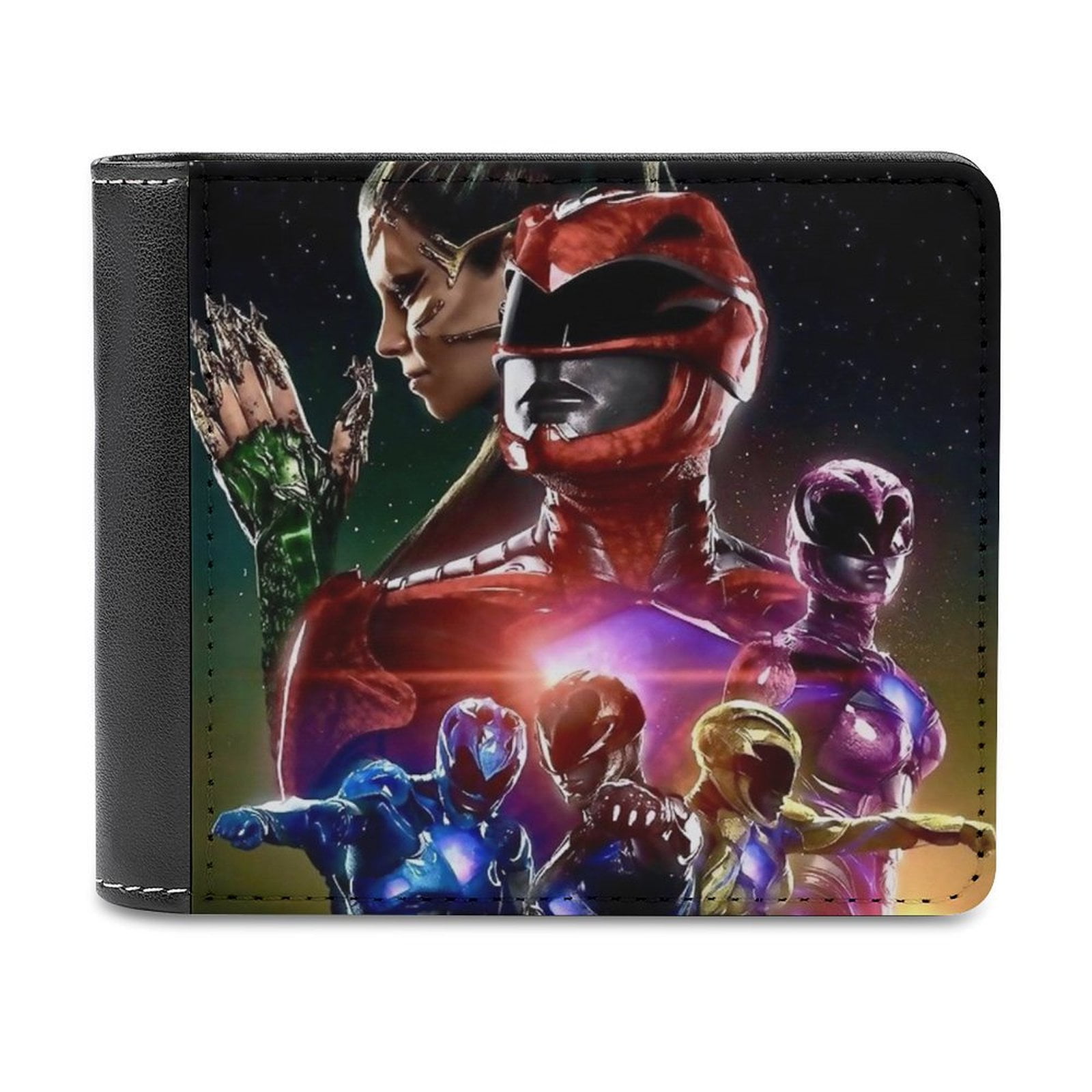 Power Rangers Leather Wallet Slim Card Wallet Bifold Fashion Card ...