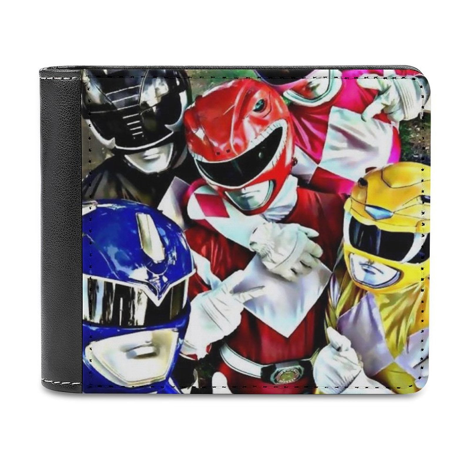 Power Rangers Leather Wallet Slim Card Wallet Bifold Fashion Card ...