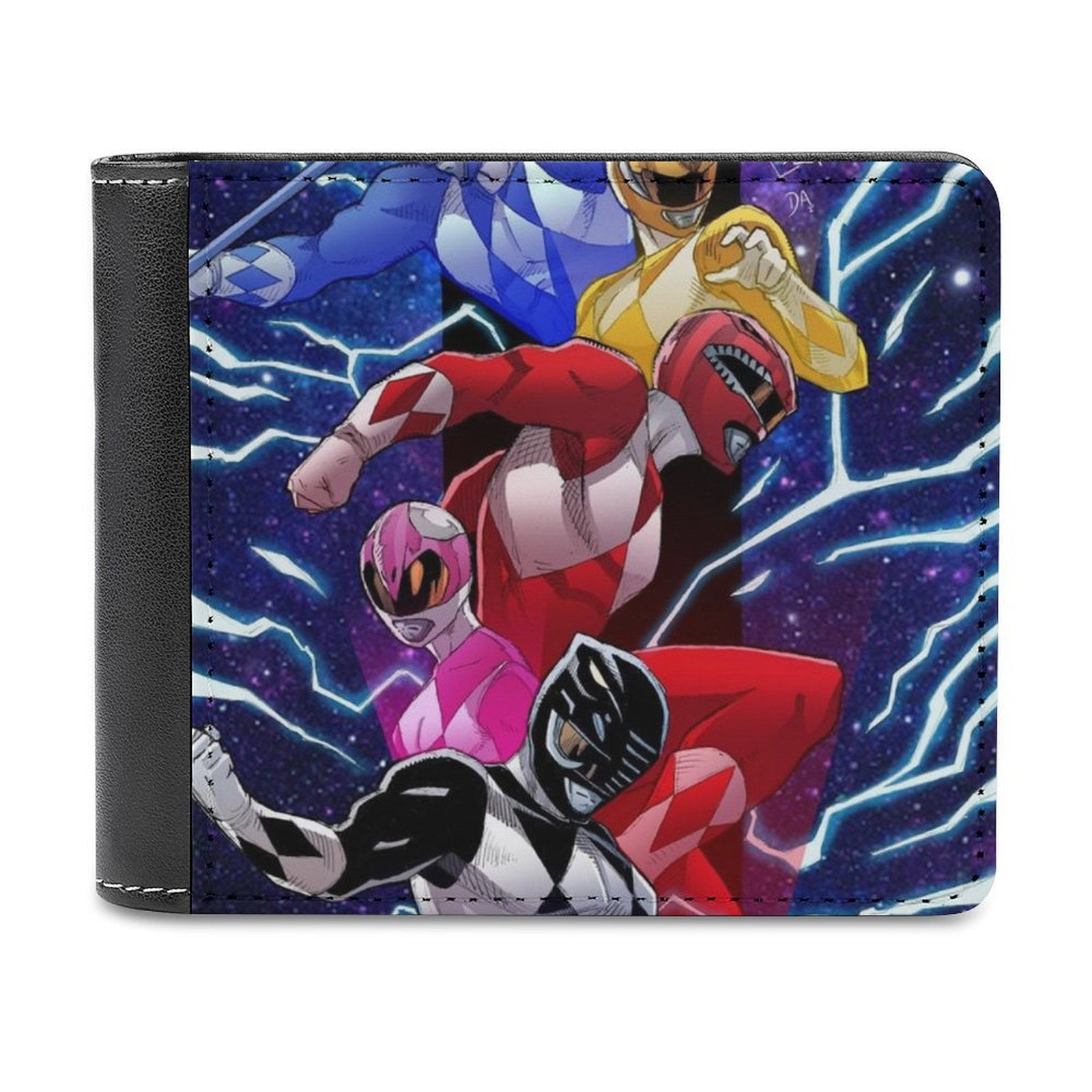 Power Rangers Leather Wallet Slim Card Wallet Bifold Fashion Card ...