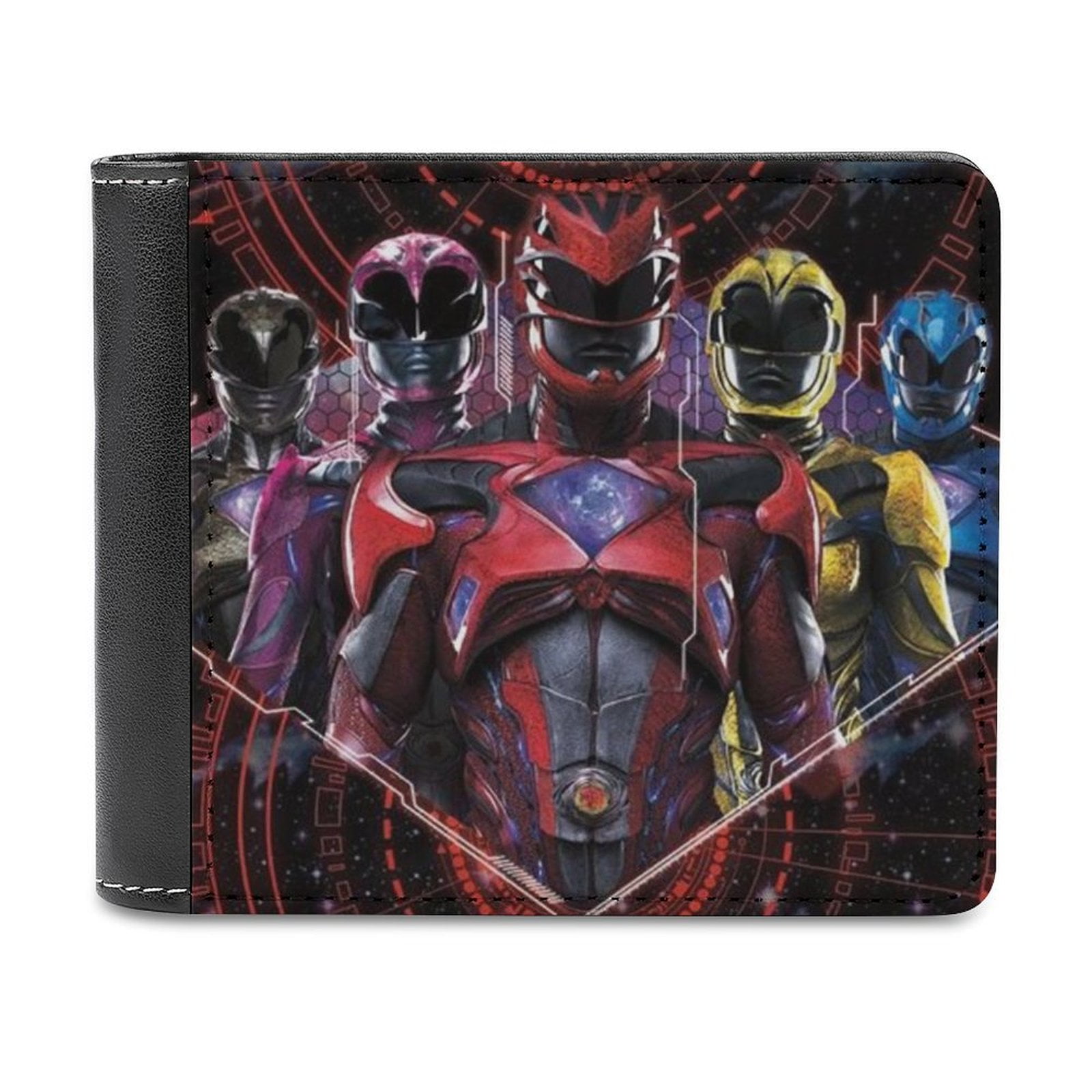Power Rangers Leather Wallet Slim Card Wallet Bifold Fashion Card ...