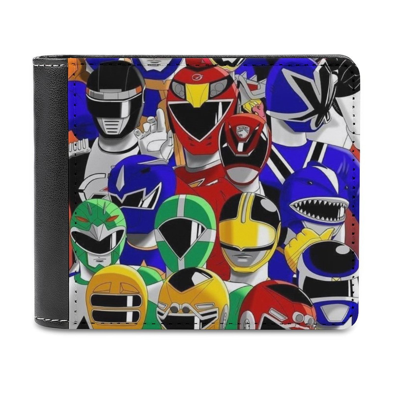 Power Rangers Leather Wallet Slim Card Wallet Bifold Fashion Card ...
