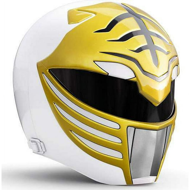 Hasbro's Power Rangers White Ranger Helmet - Lightning Collection ...