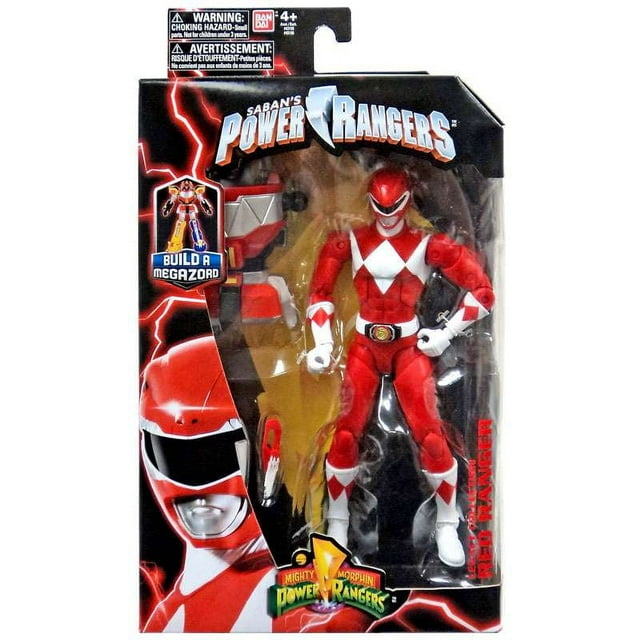 Power Rangers Legacy Mighty Morphin Red Ranger - Walmart.com